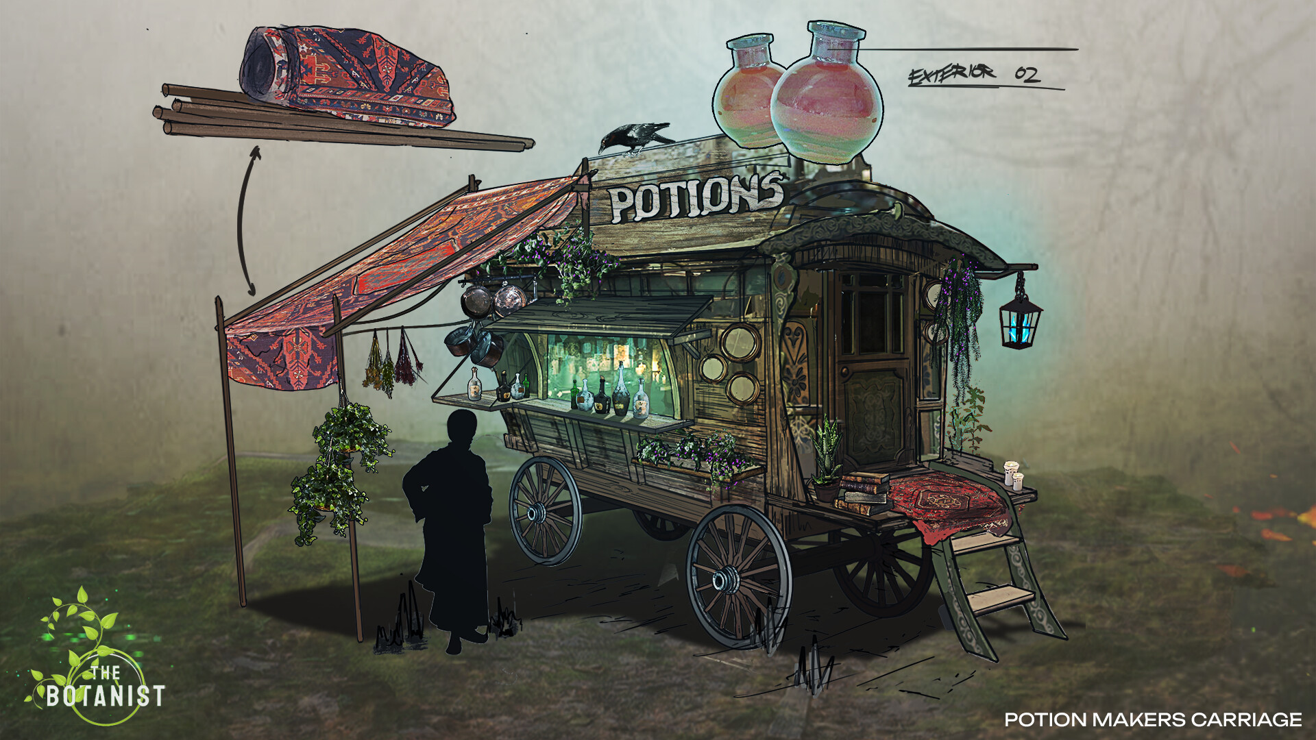 ArtStation - The Botanist - Trading Carriage