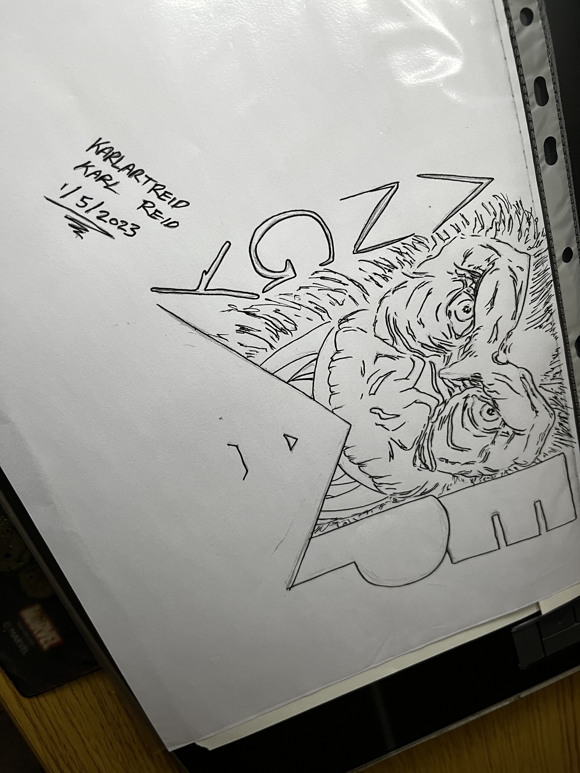 Karl Reid - Sketches & Doodles by Karl Reid