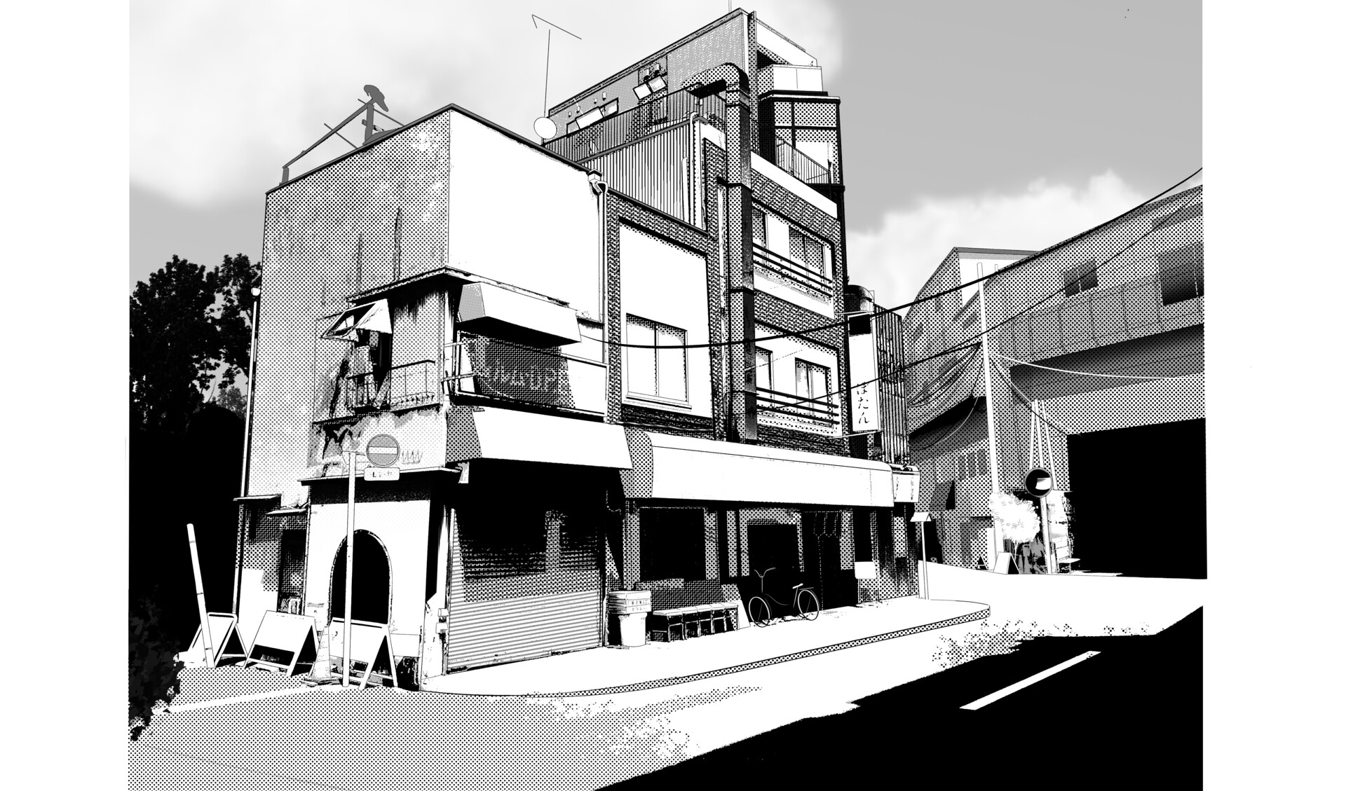 ArtStation - Random Japanese Building