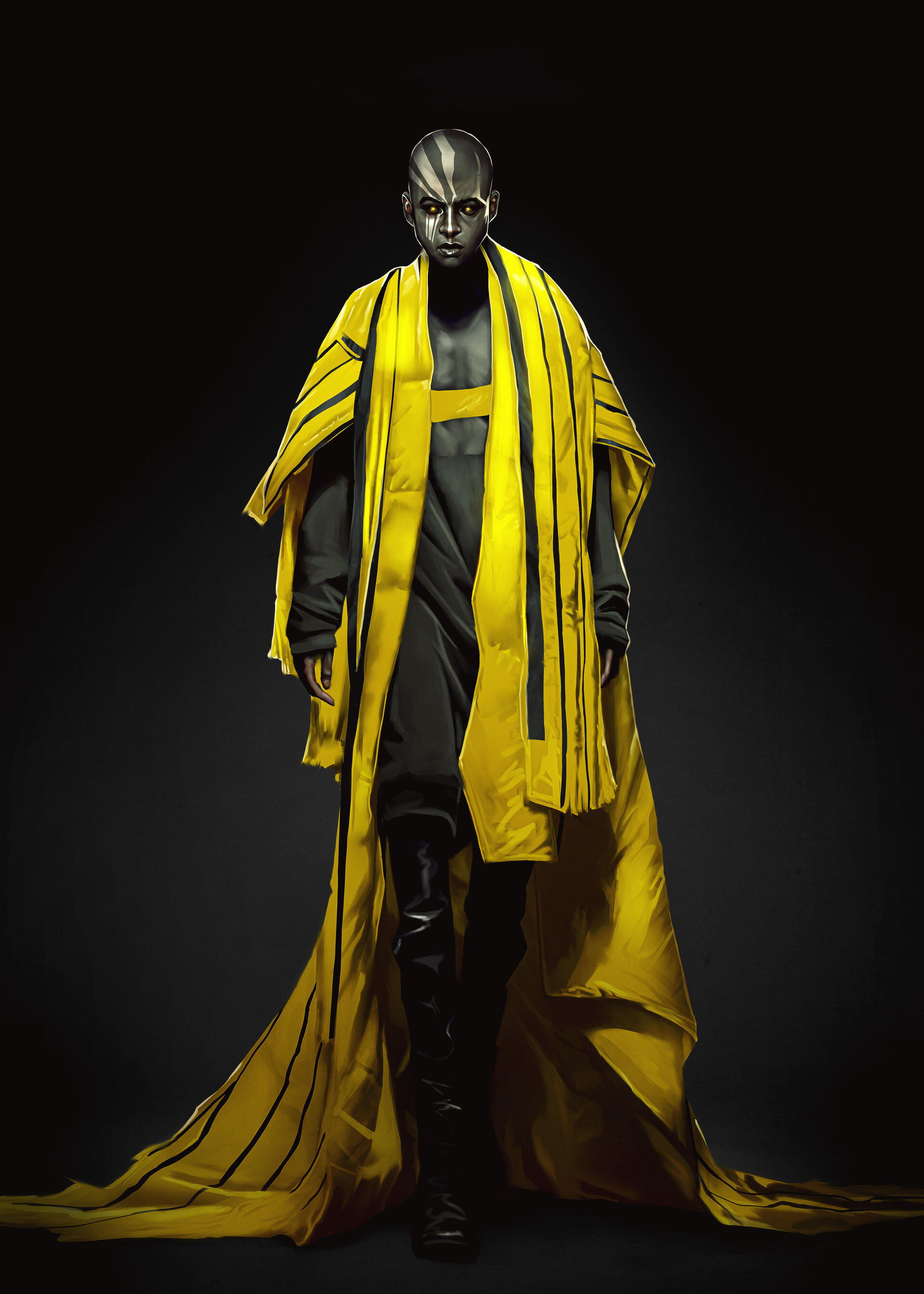 ArtStation - Cyberpunk Monk