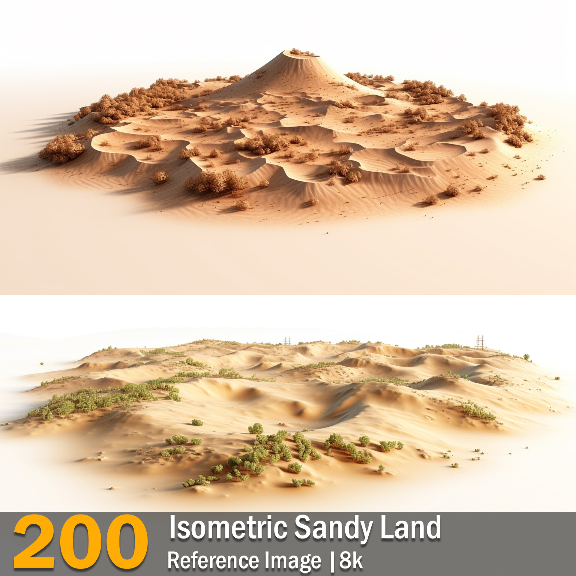 ArtStation - Isometric Sandy Land | Reference Images | 8k