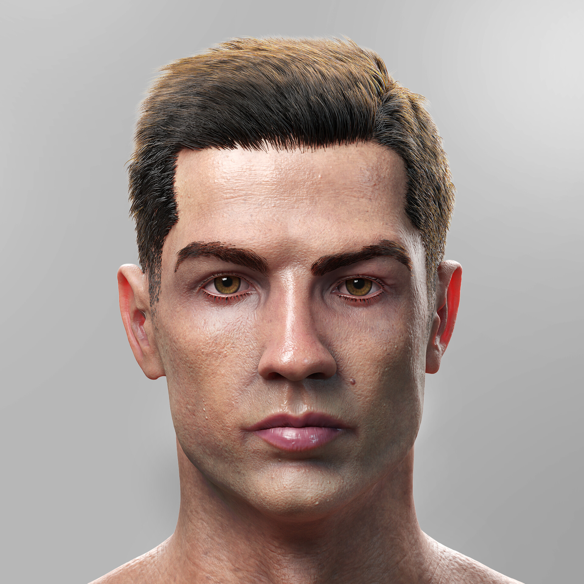 ArtStation - Ronaldo 3d Render
