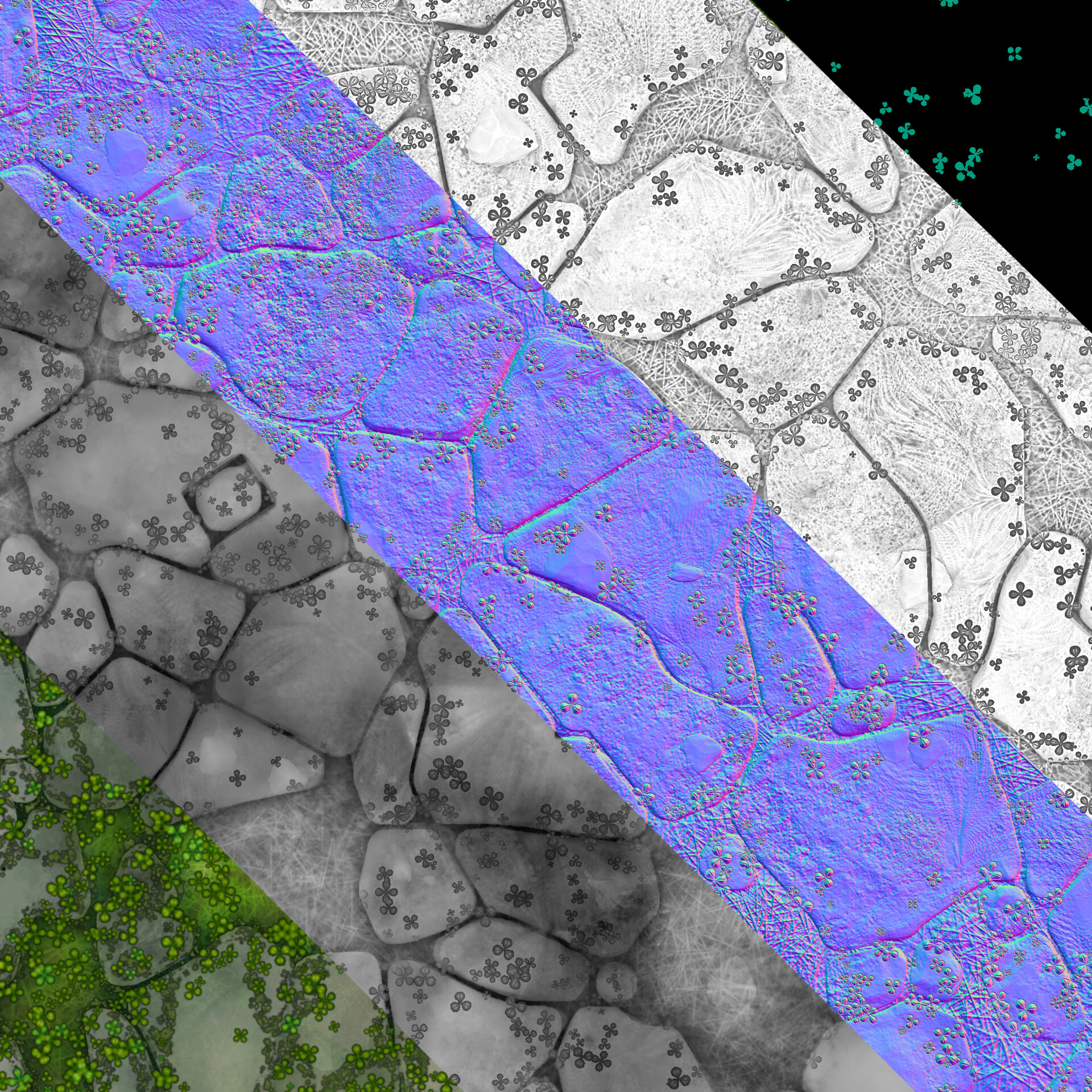 Auroranekai's Portfolio - Magic Mossy Cobblestone