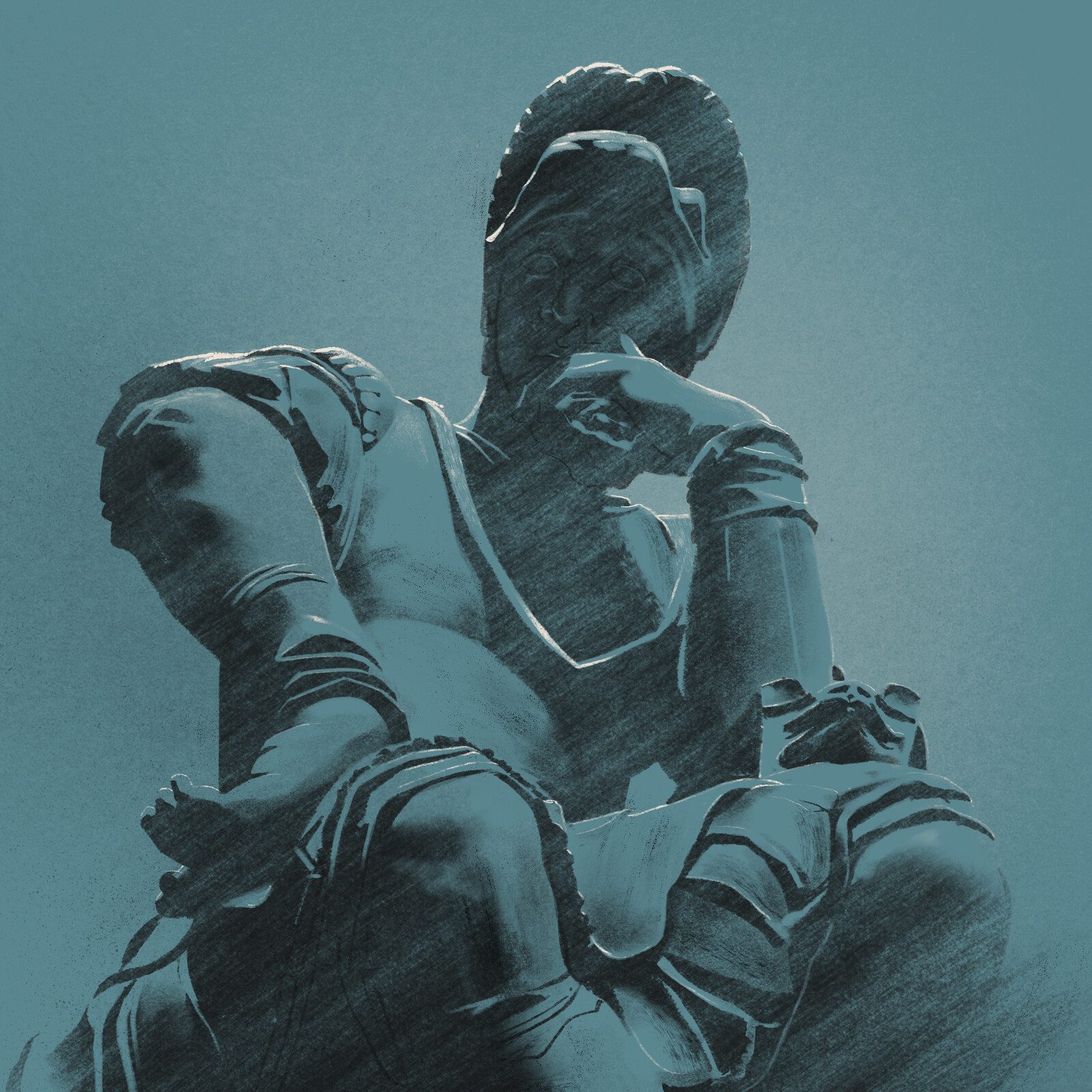 Harj Bains - Lorenzo De'Medici - Sculpture Study