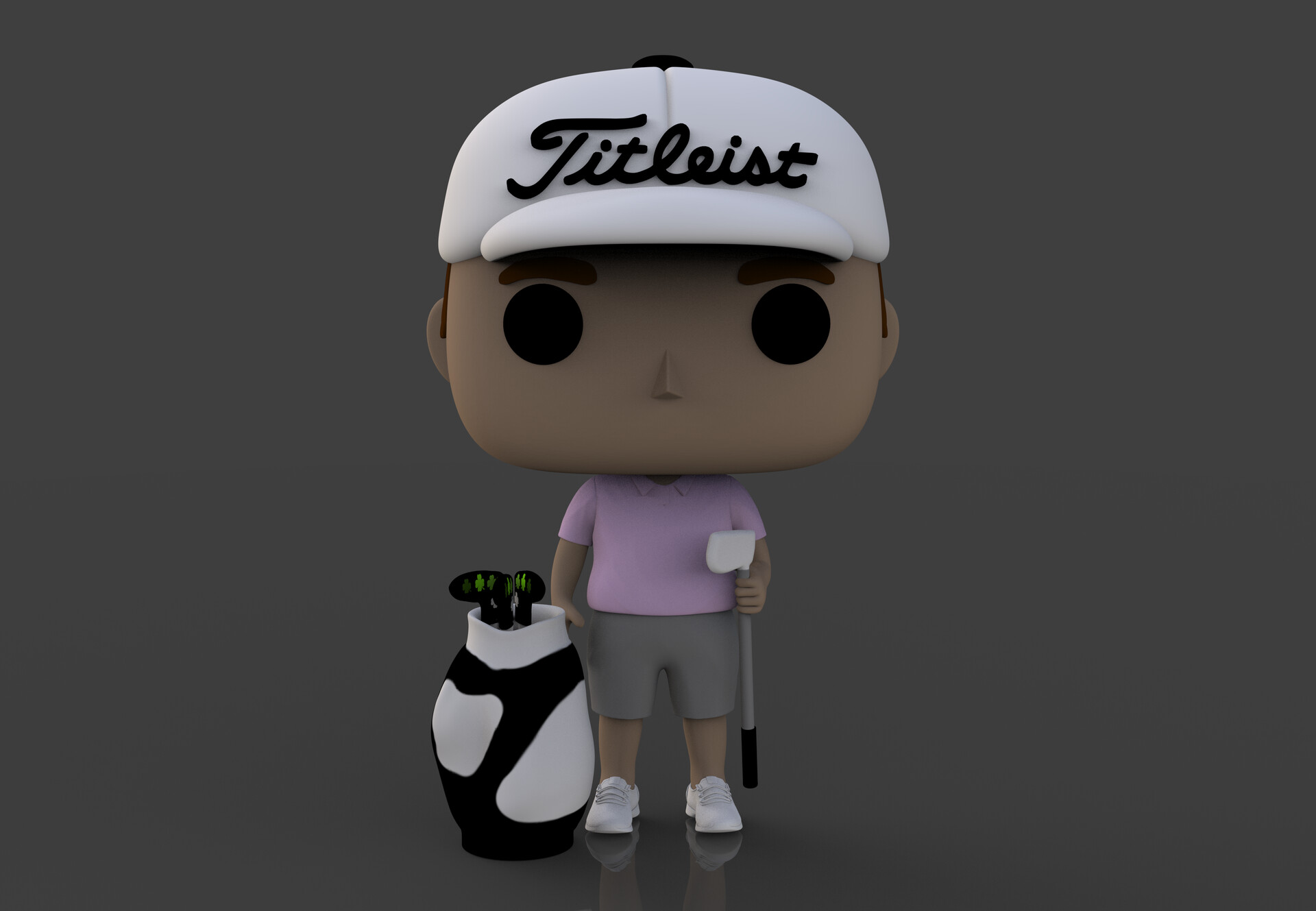 ArtStation - FUNKO POP PERSONALIZADO (GOLF)