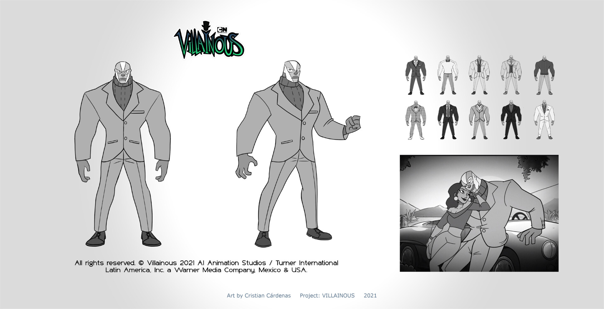 ArtStation - El valiente - Concept Art - Villainous