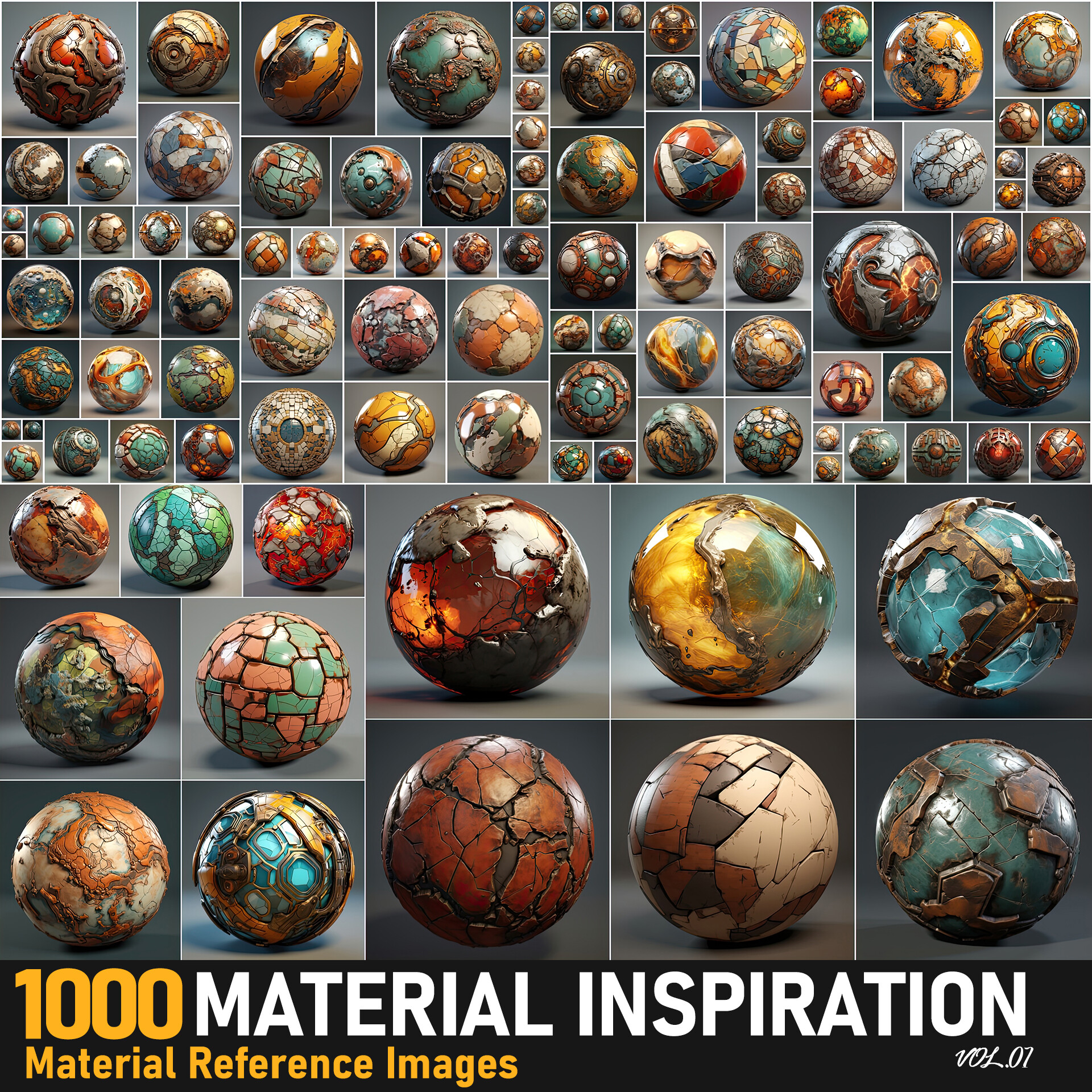 ArtStation - Material Inspiration VOL.01