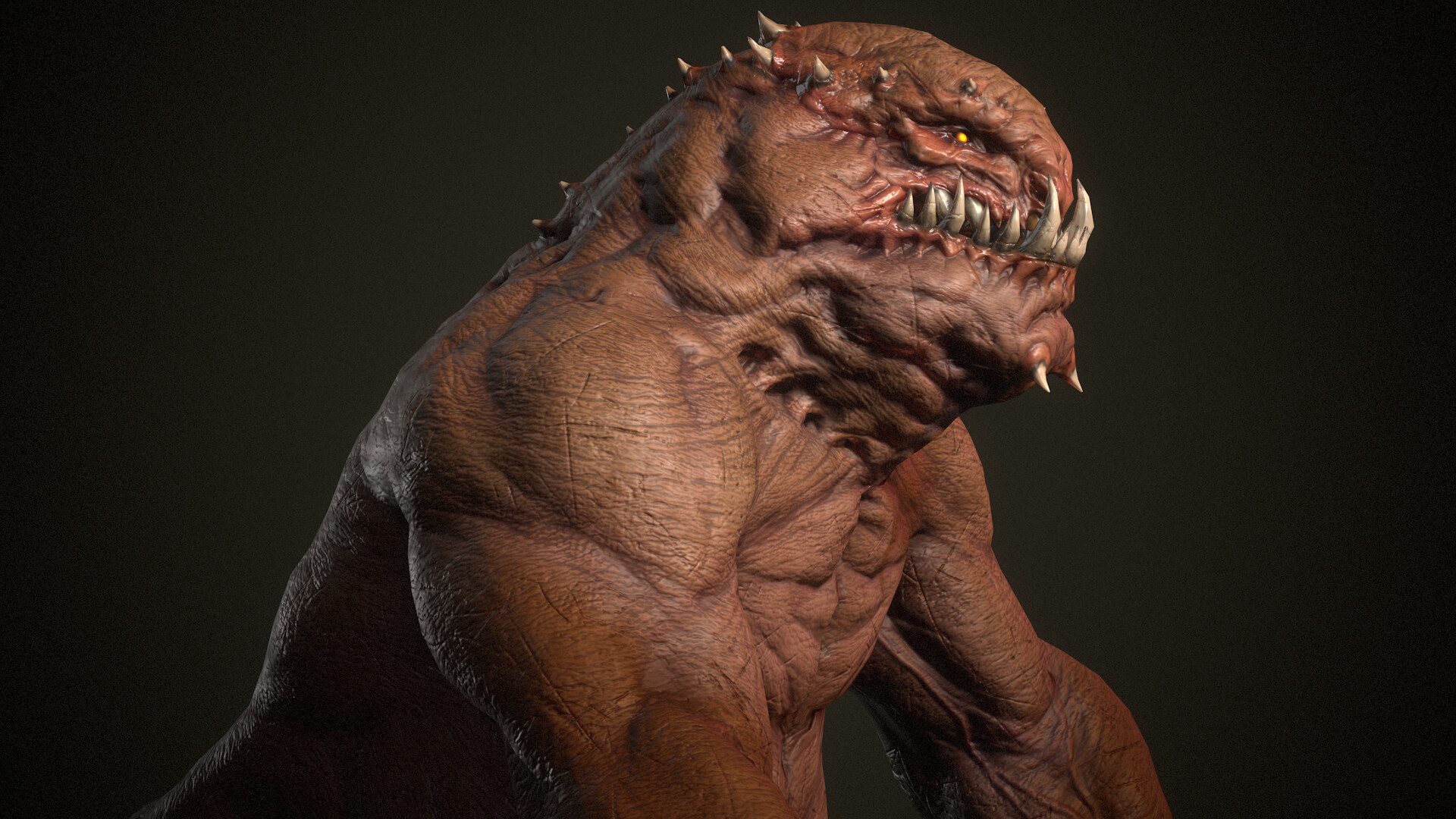 ArtStation - BEAST BUST