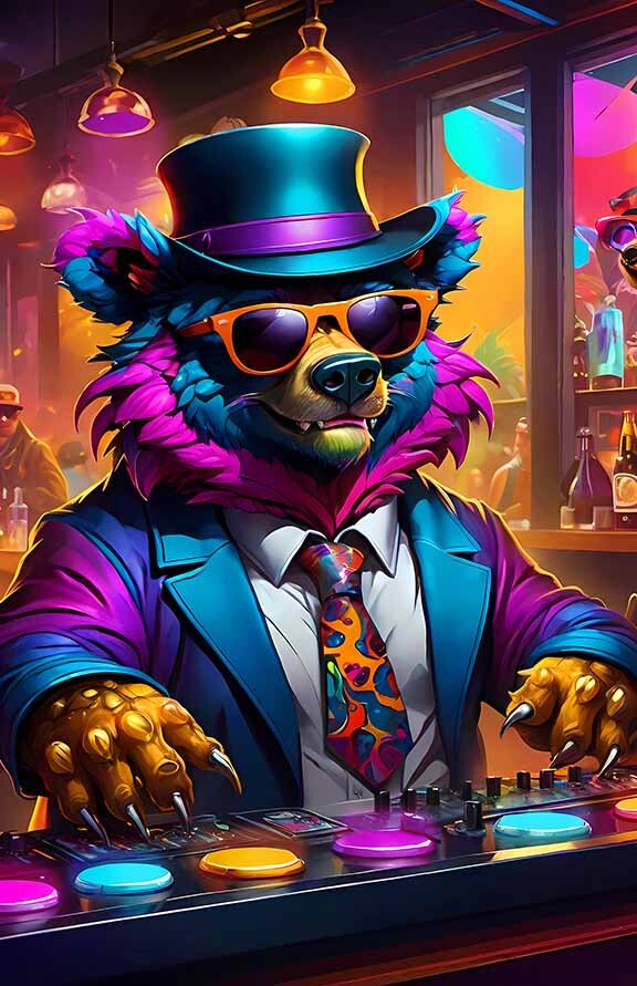 ArtStation - DJ Bear