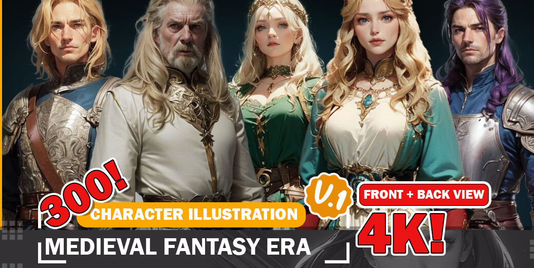 4K Anime Reference Art for Artists and Enthusiasts - 300 Medieval ...