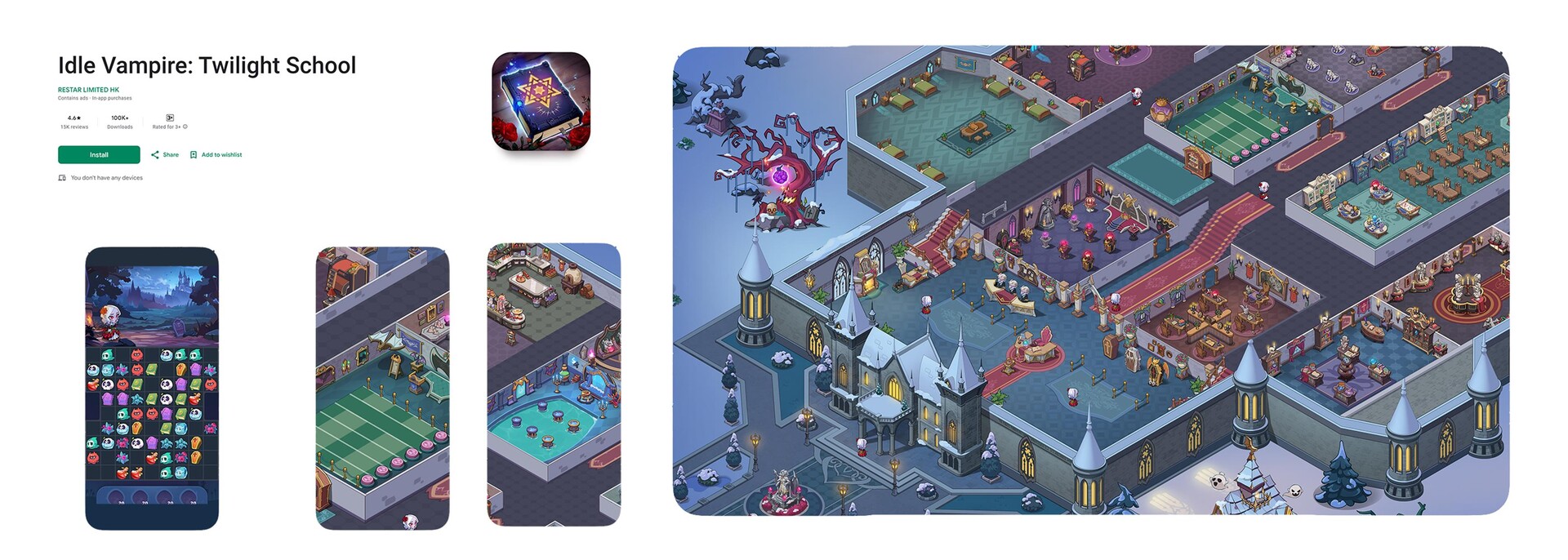 ArtStation - Idle Vampire: Twilight...