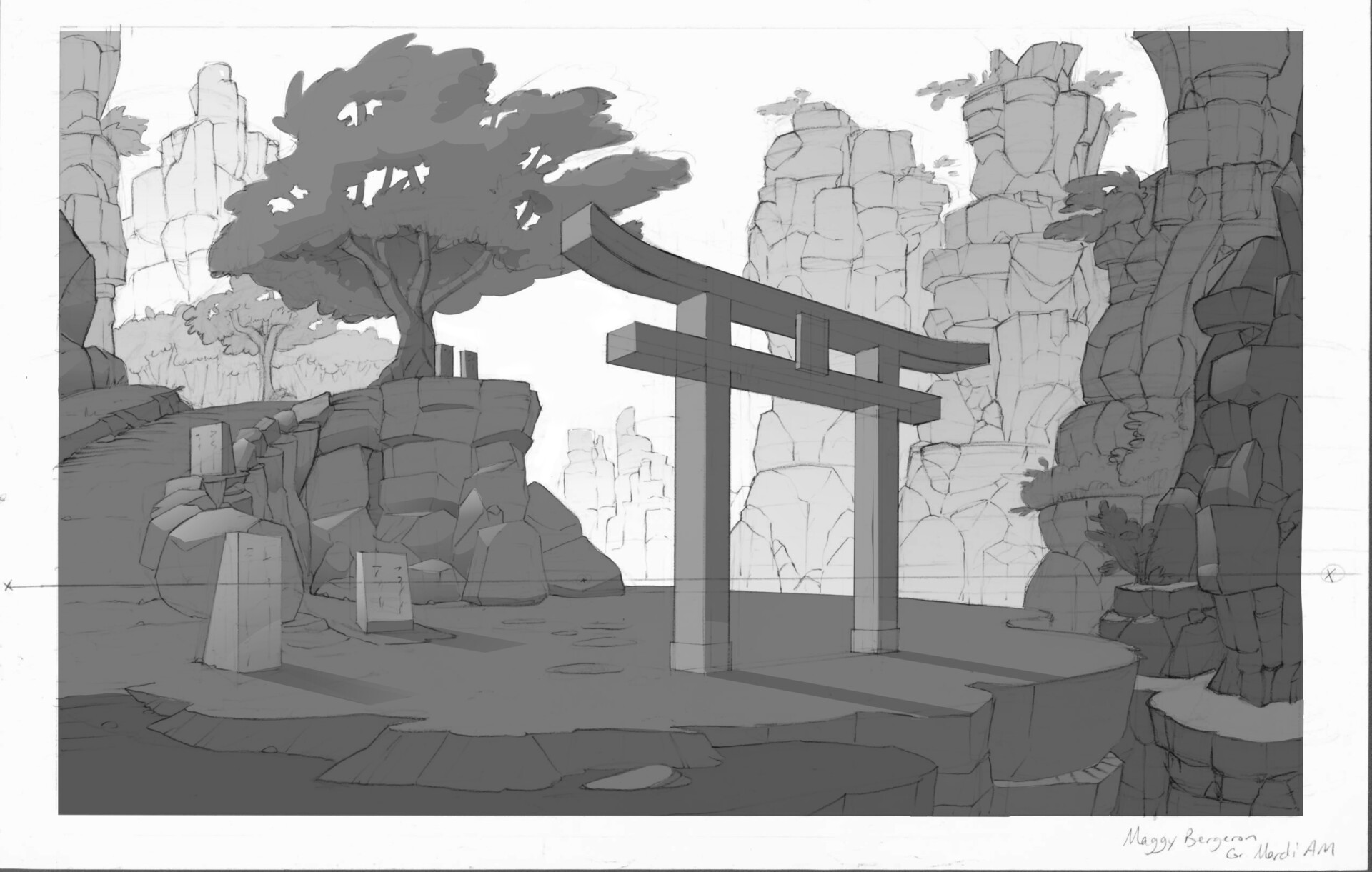 ArtStation - Last frontier - 2D Layout