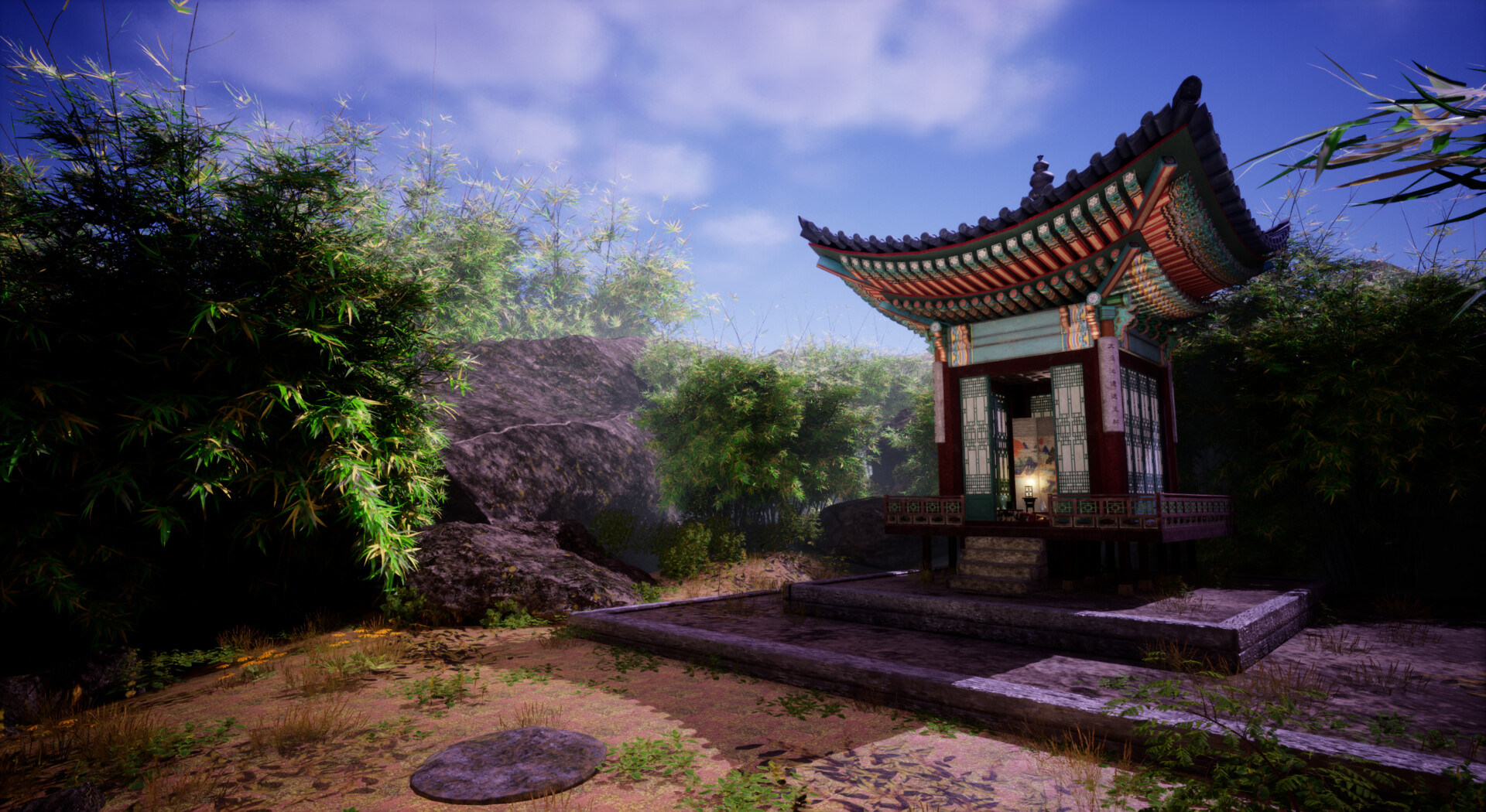 ArtStation - Hanok pavilion jeongja