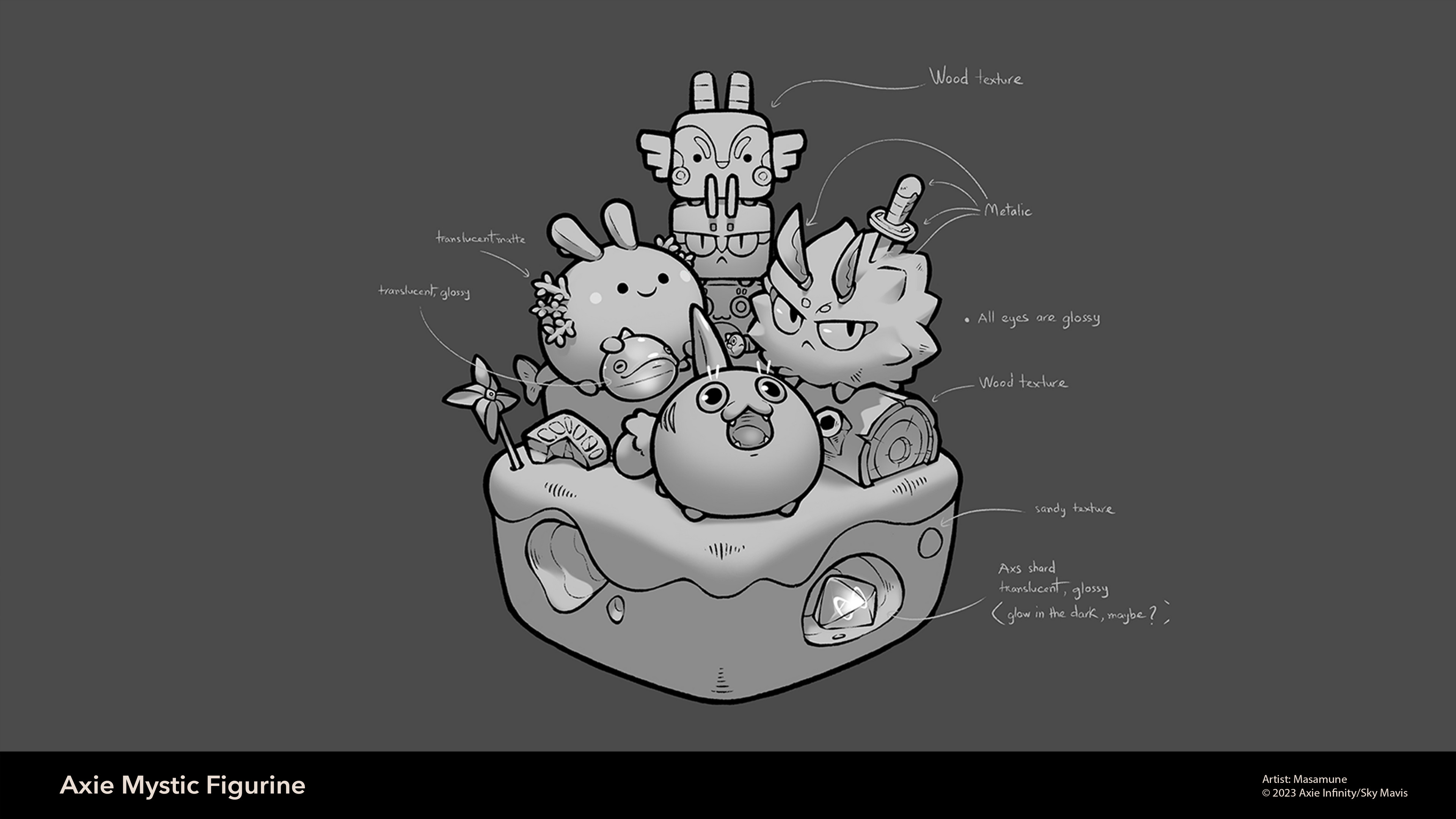 Sky Mavis - Axie Mystic Figurine