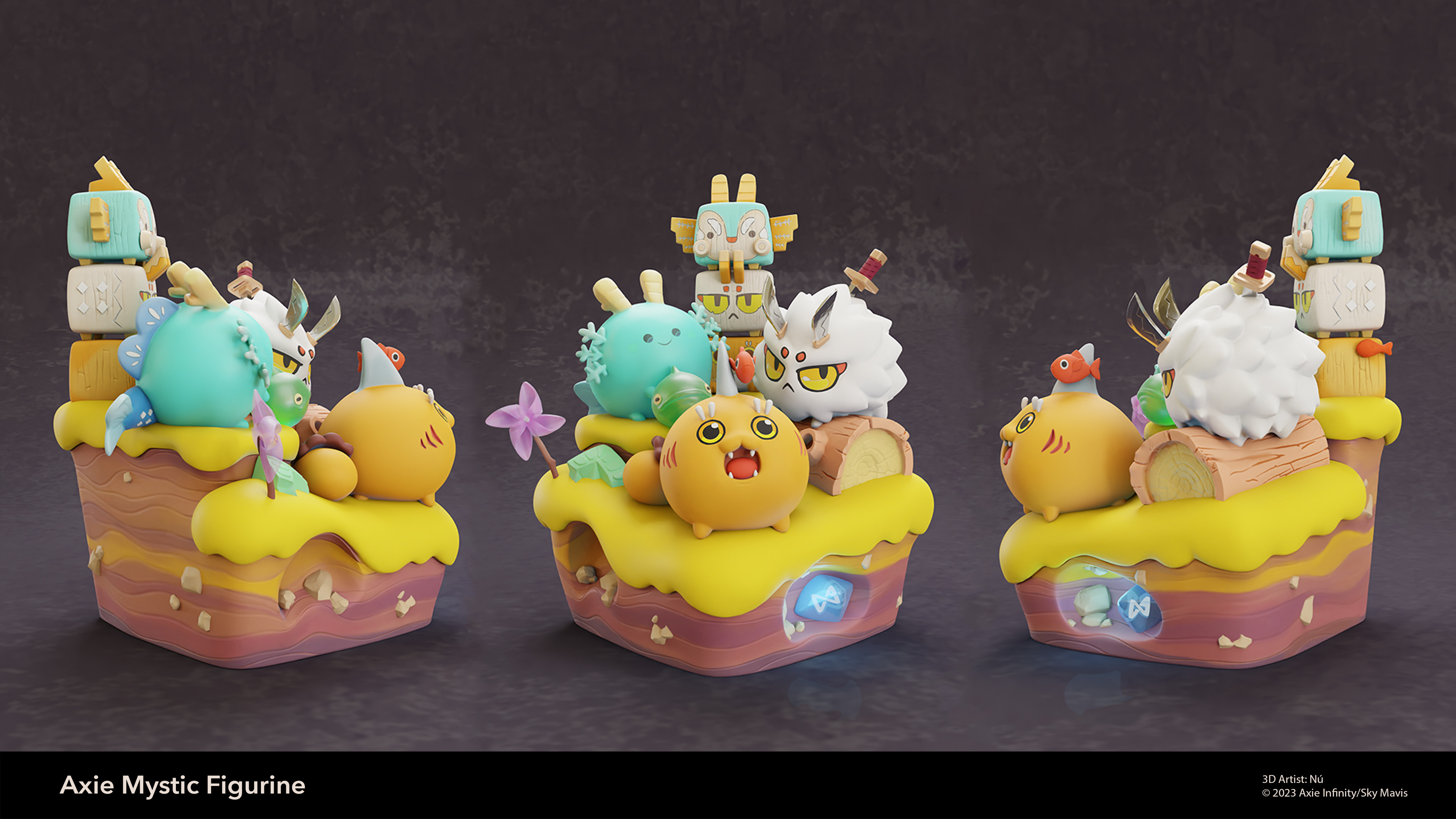 Sky Mavis - Axie Mystic Figurine