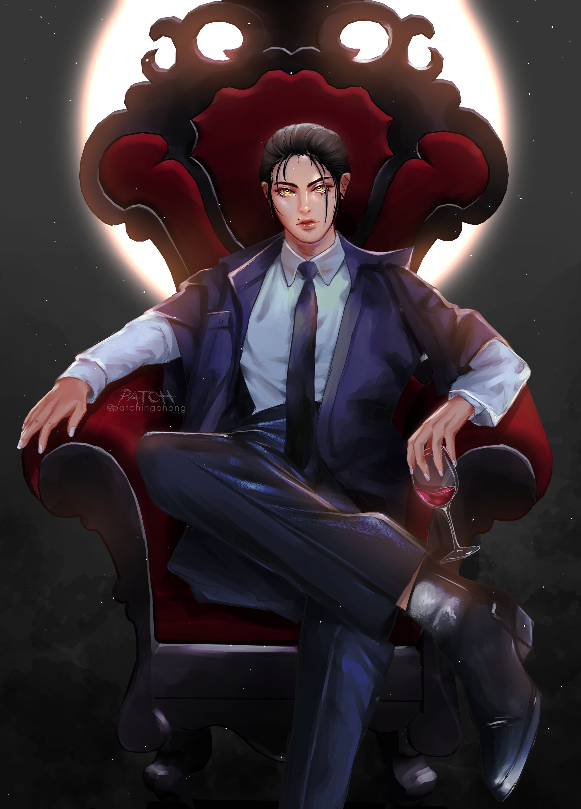 ArtStation - He owns the Throne