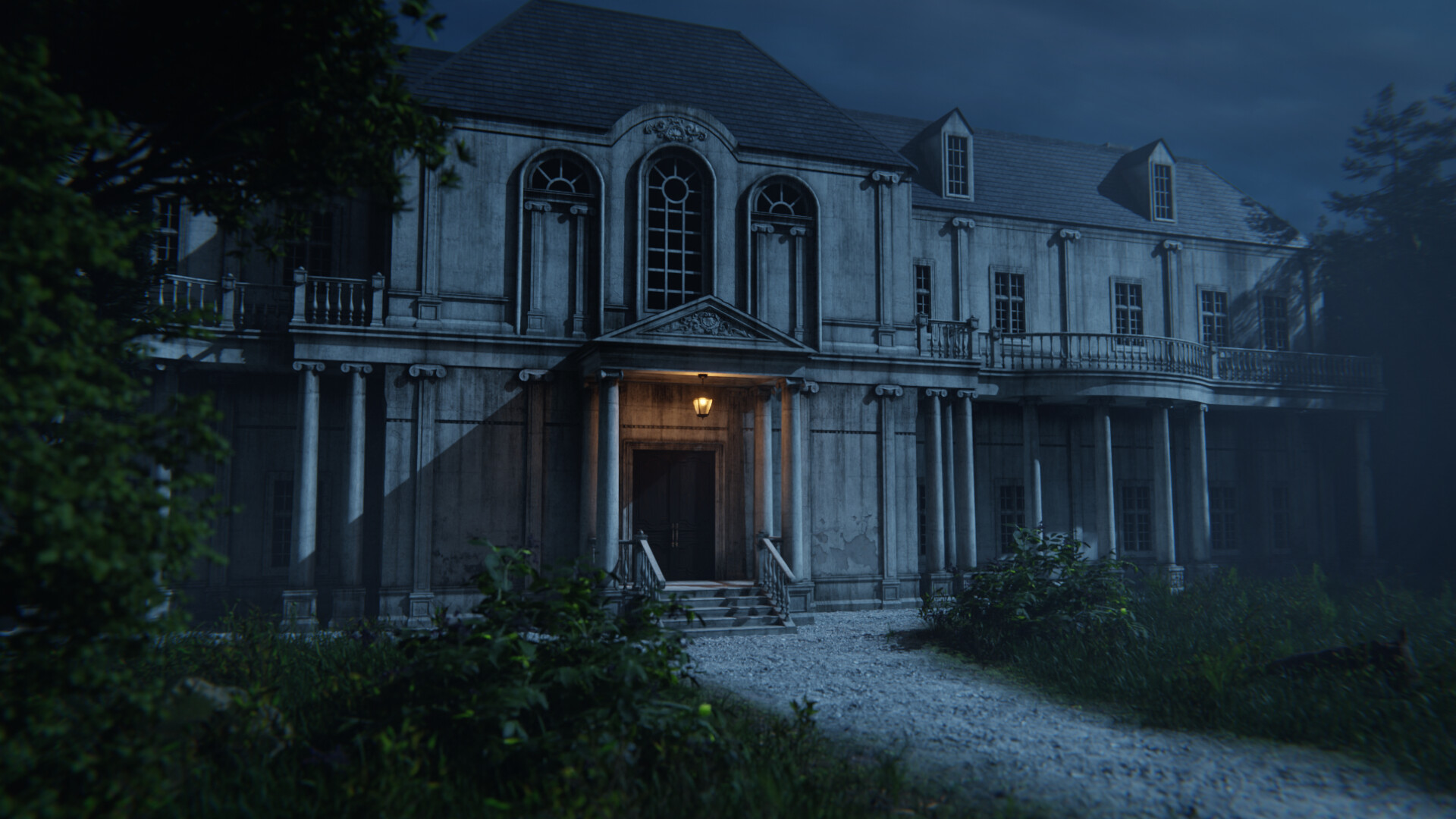 ArtStation - Resident Evil 1 original manson fanart