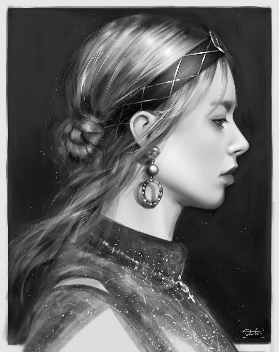 ArtStation - DP398 - B&W Practice