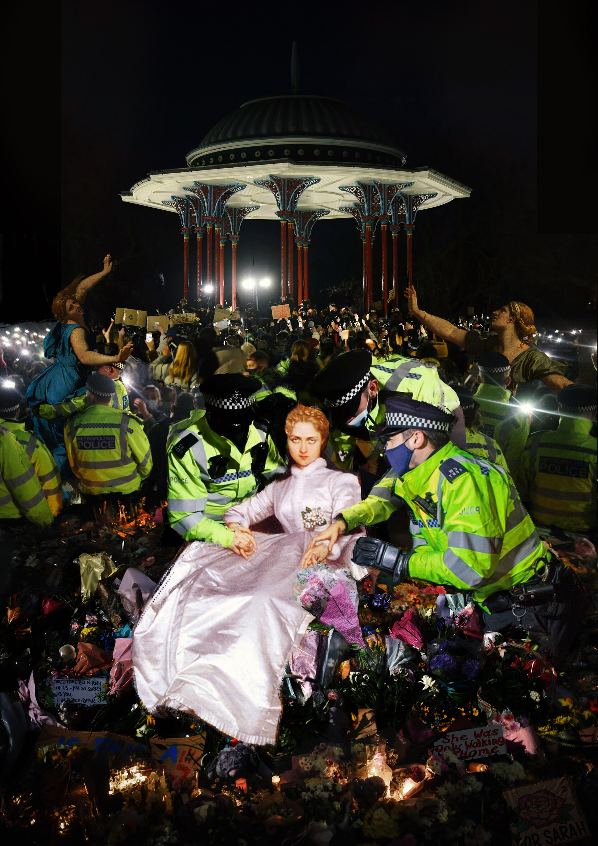 ArtStation - Sarah Everard's Vigil