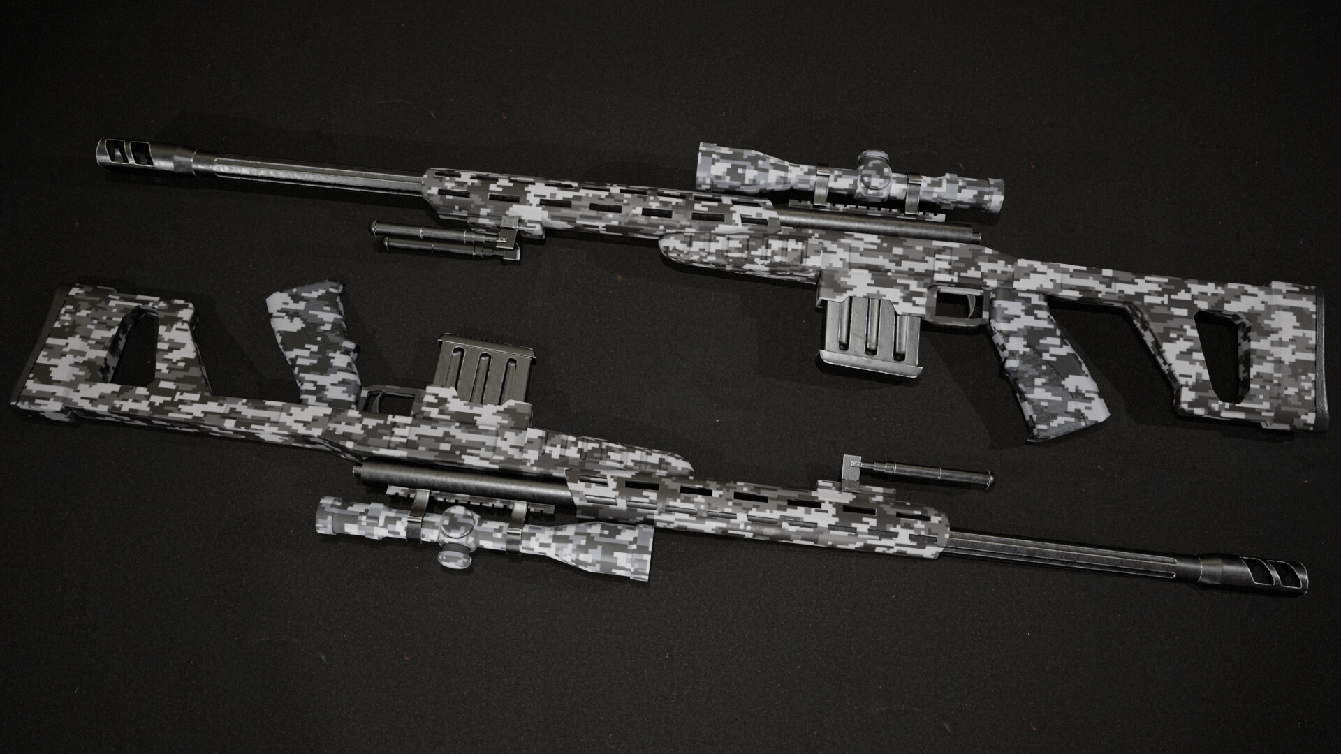 ArtStation - Sniper Rifle