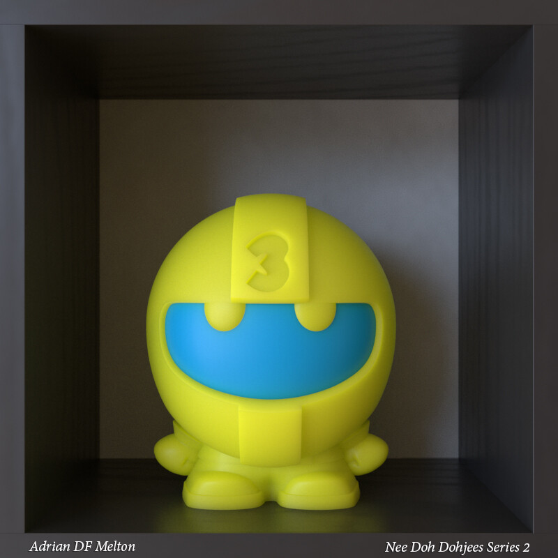 ArtStation - NeeDoh Dohjees - Series 2 - Racer