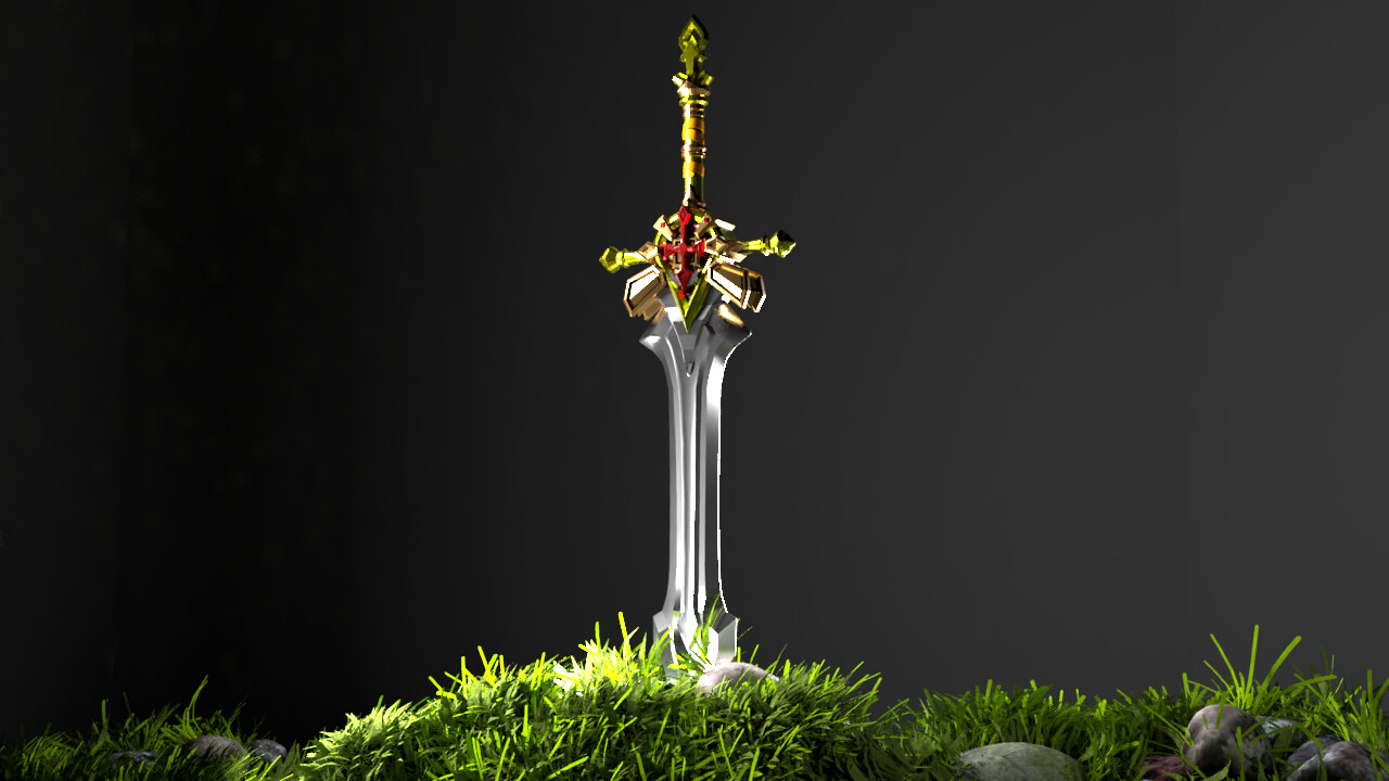ArtStation - The Sword (Gaming Model)