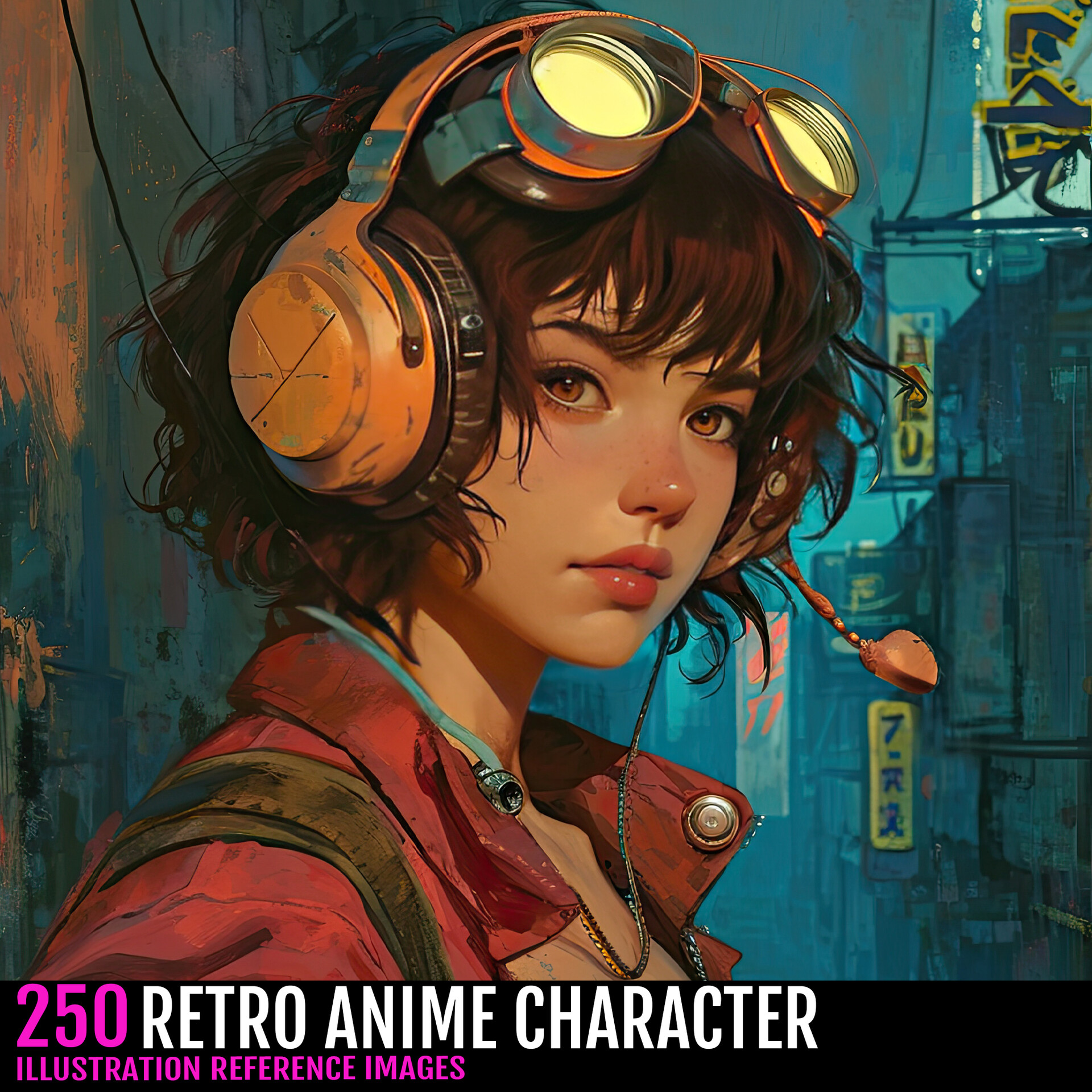ArtStation - 200 RETRO ANIME CHARACTER / 4K