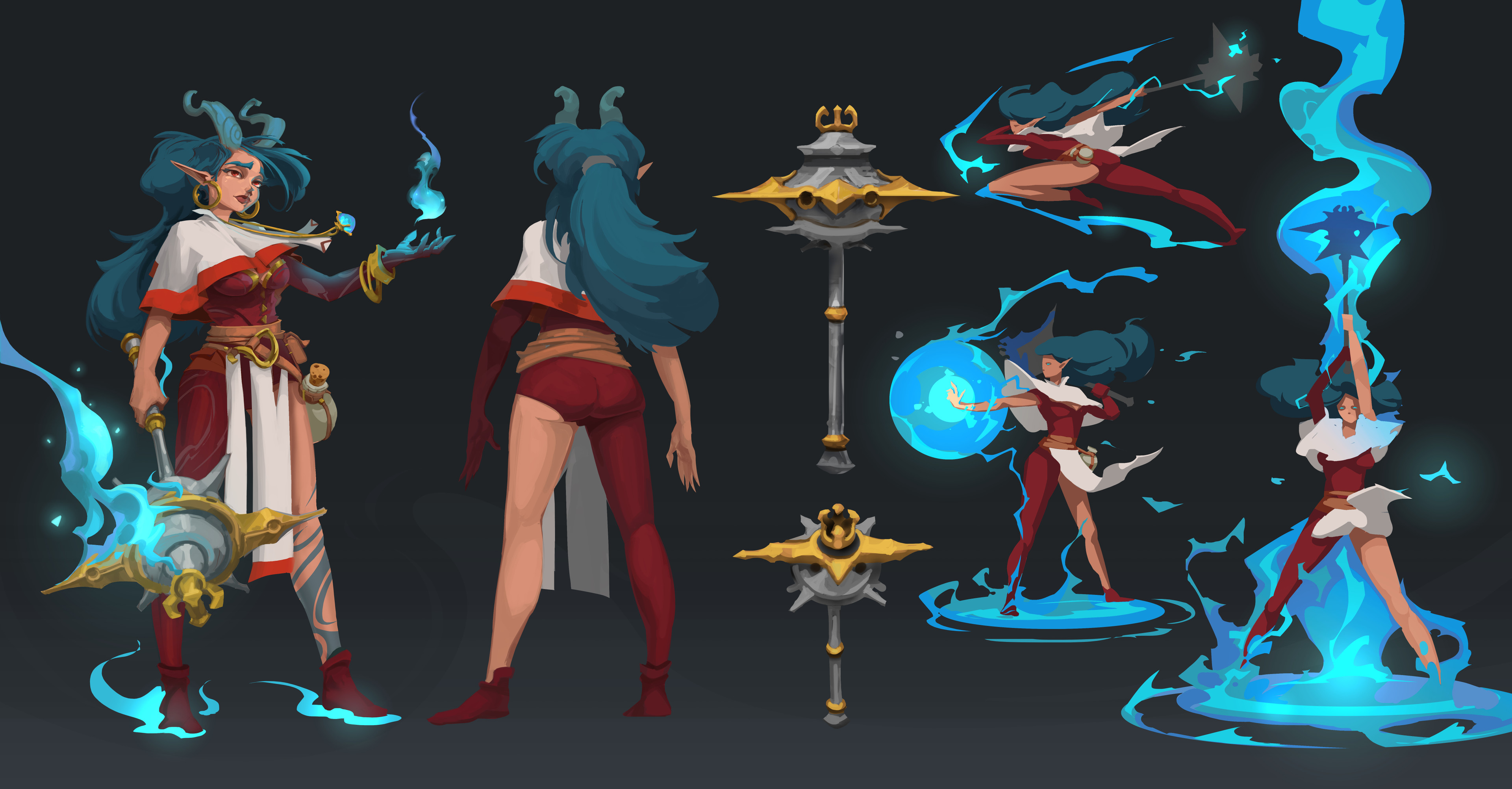 Hue Teo - Character Designs 4