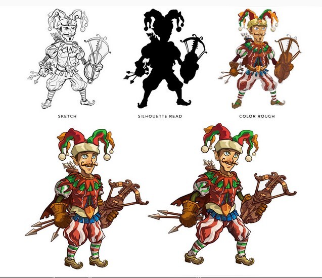 ArtStation - Spine 2D Character Rig + Animation