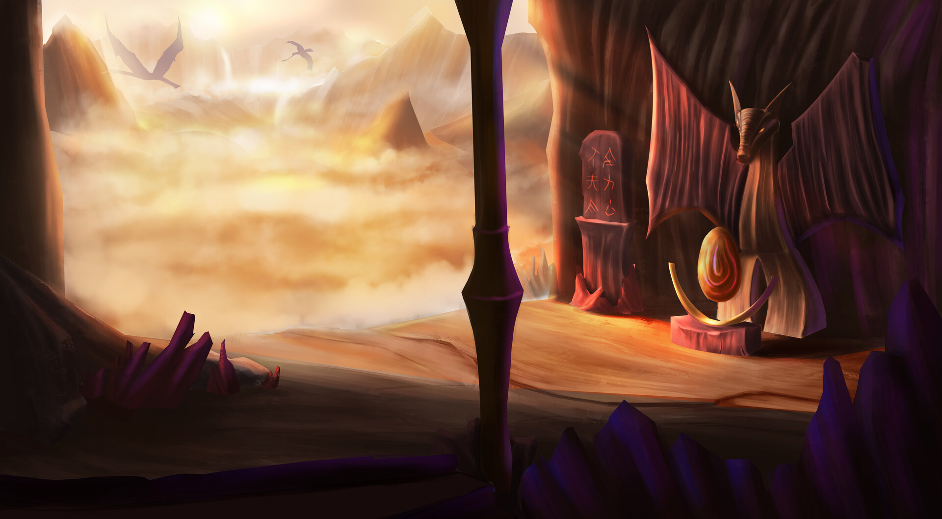 ArtStation - Dragon Shrine