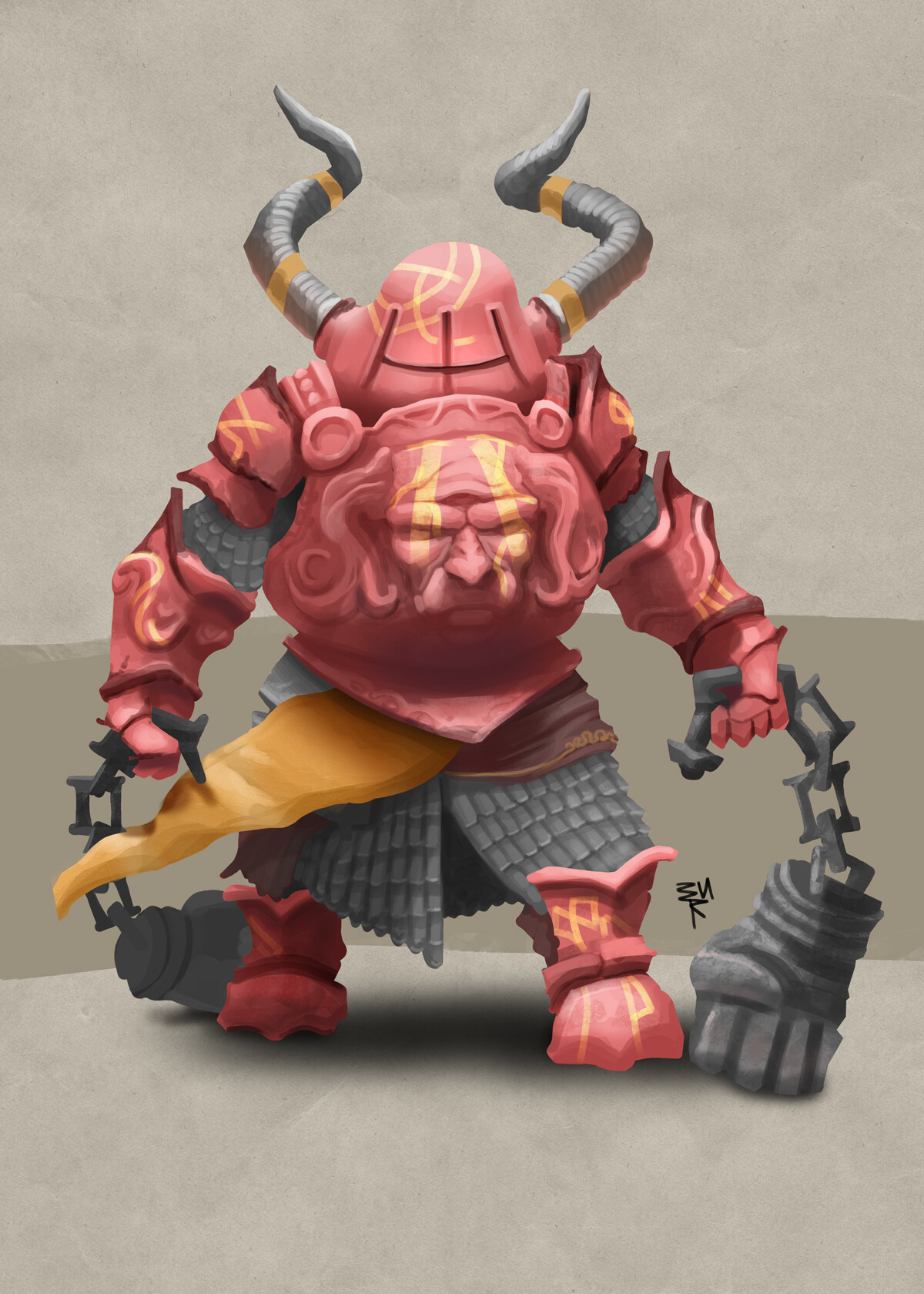 ArtStation - Armored Series 01 Paint-Over