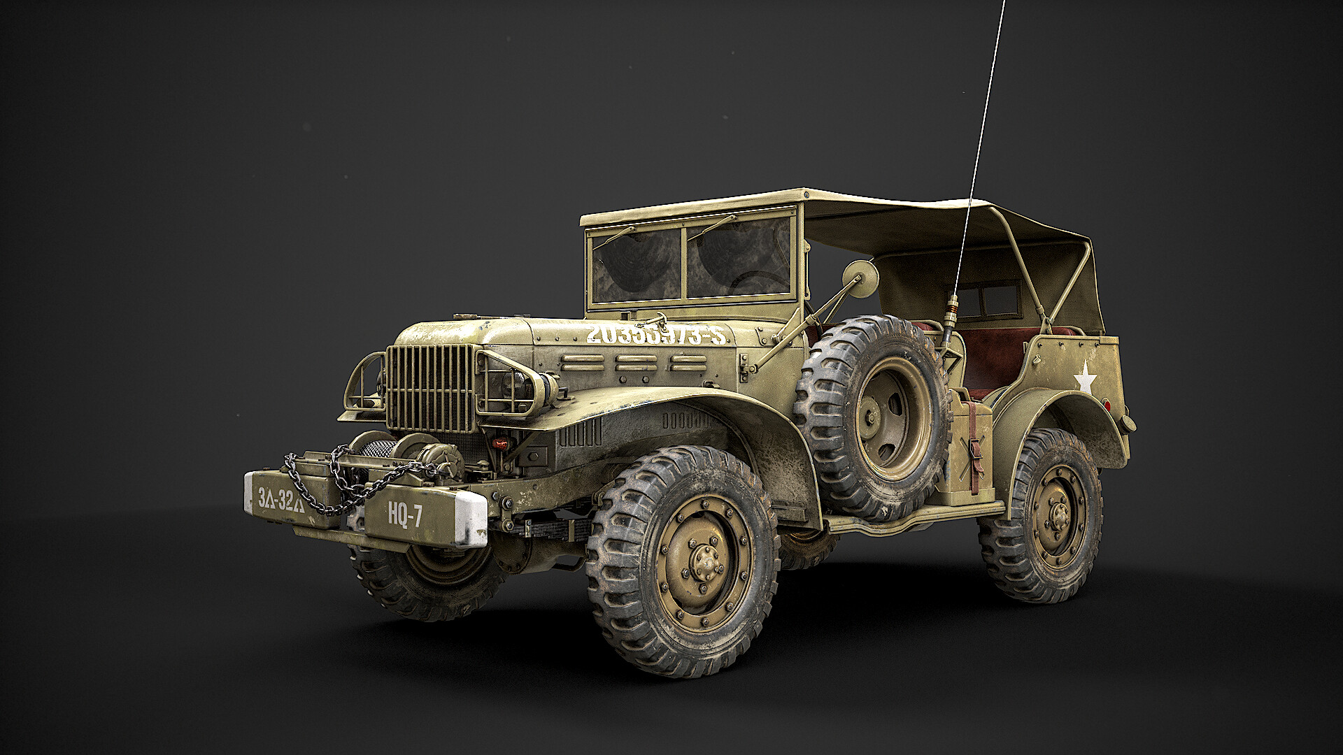 ArtStation - Dodge WC 57