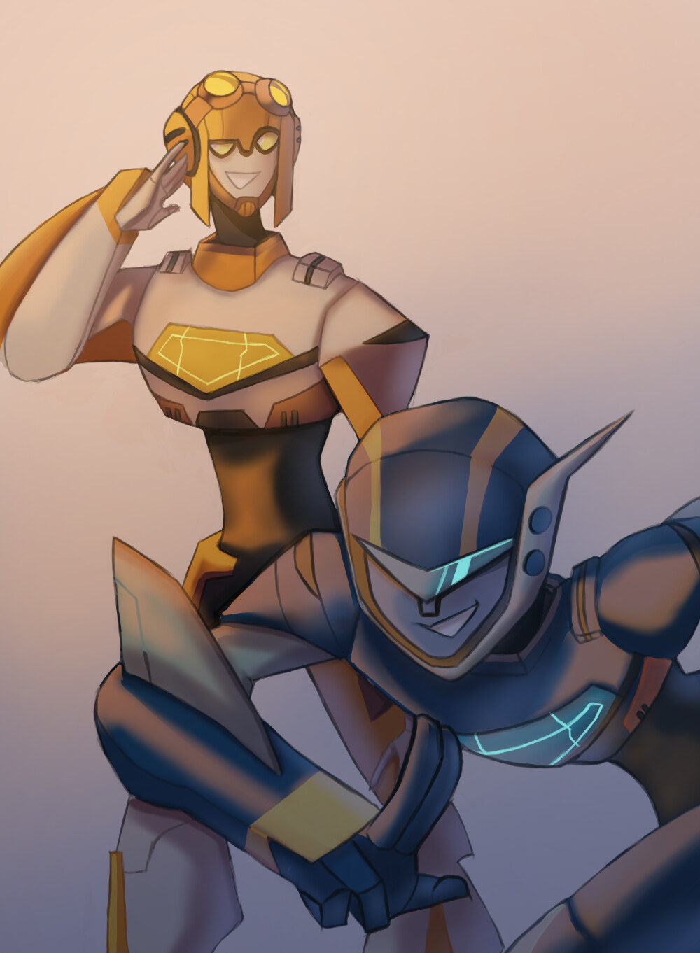 ArtStation - Jetfire and Jetstorm (Transformers:Animated)