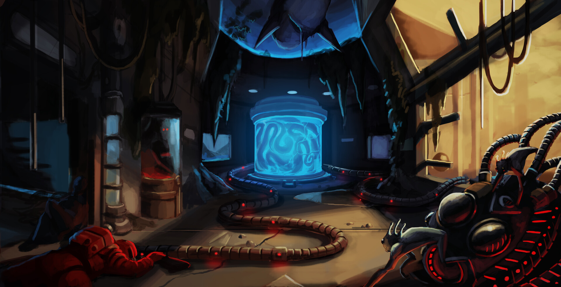 ArtStation - Alien Aquarium