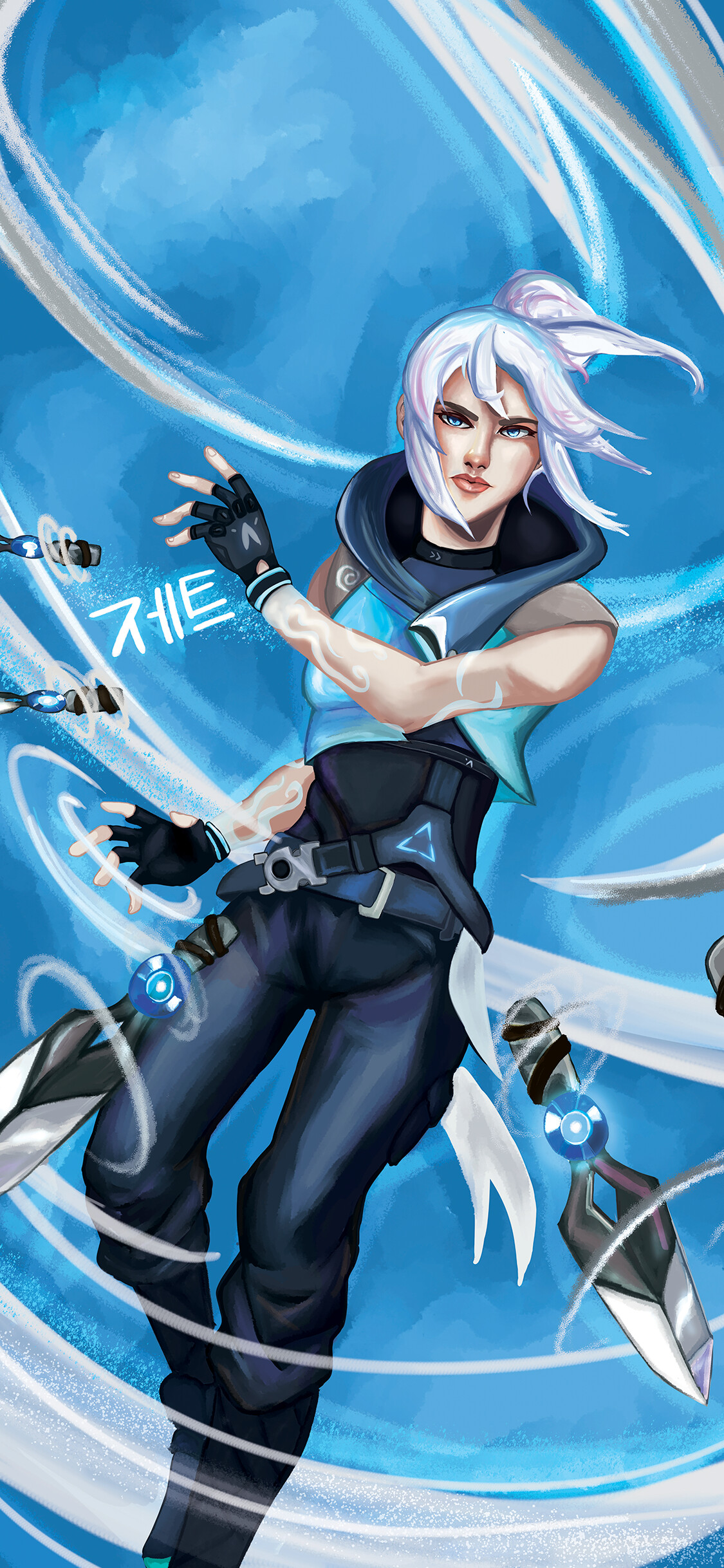 ArtStation - Jett Wallpaper Study