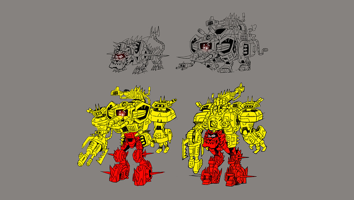 Marcelo Matere - Penn Zero: Part-Time Hero Characters Design