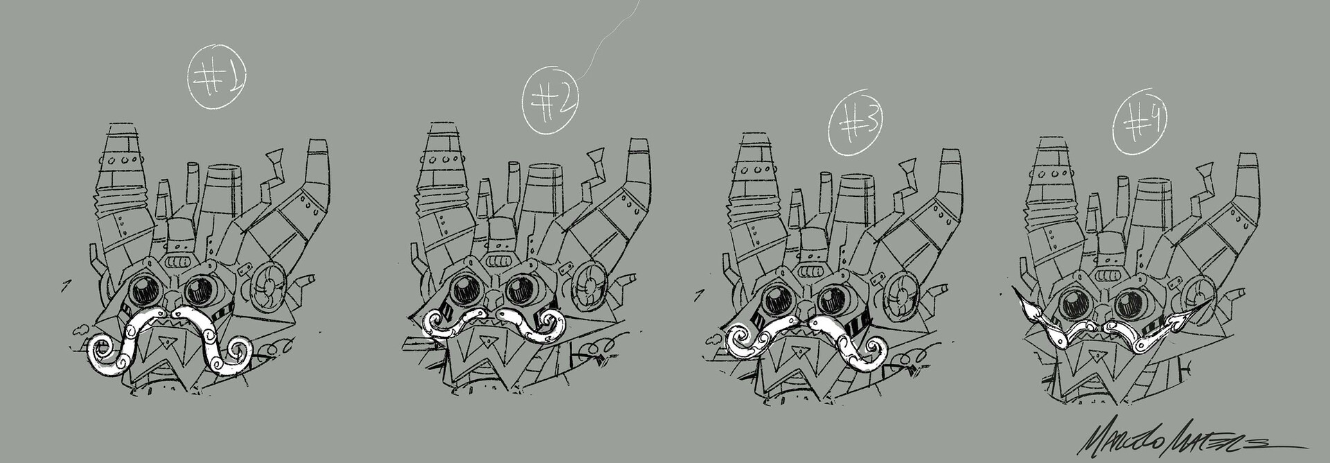 Marcelo Matere - Penn Zero: Part-Time Hero Characters Design