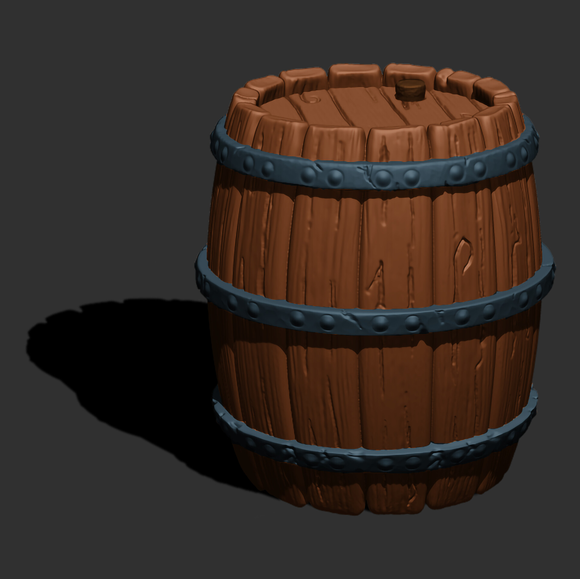 ArtStation - Zbrush Barrel