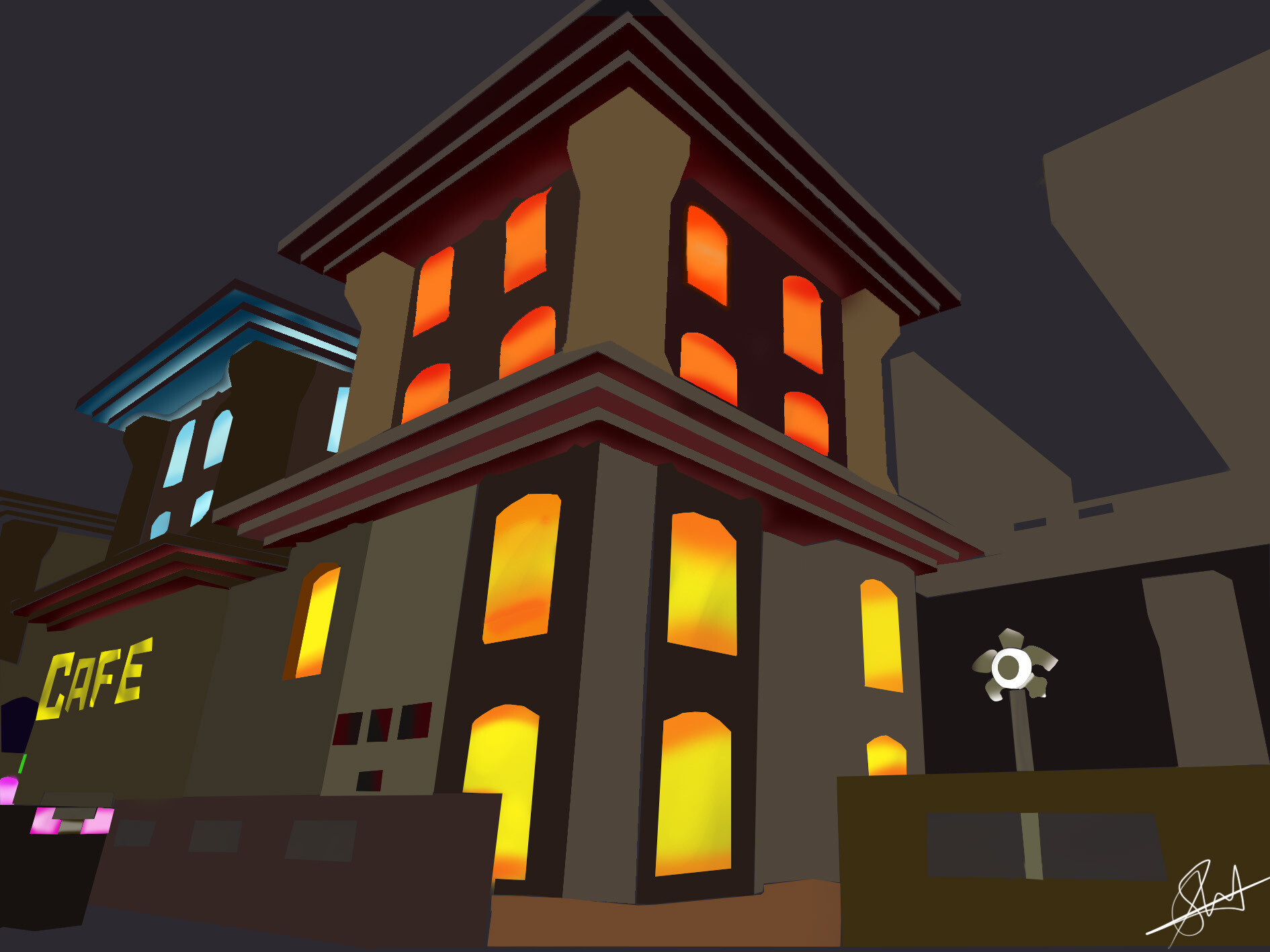 ArtStation - cityscape