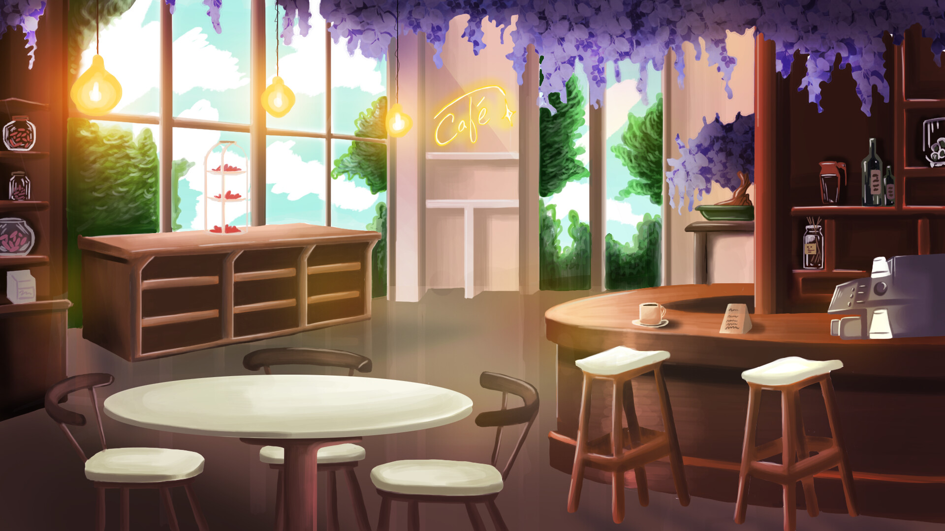 ArtStation - Cafe