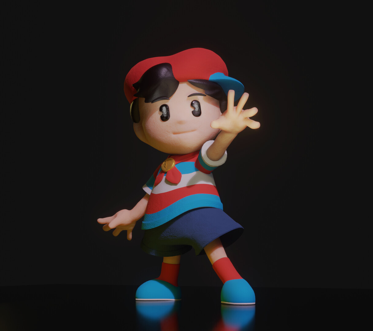 ArtStation - Ninten - Earthbound Origins