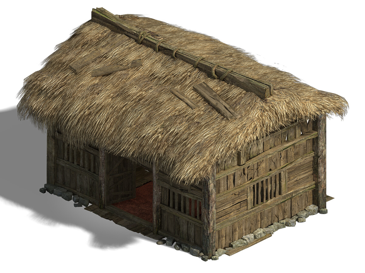 ArtStation - Tribe - house 032