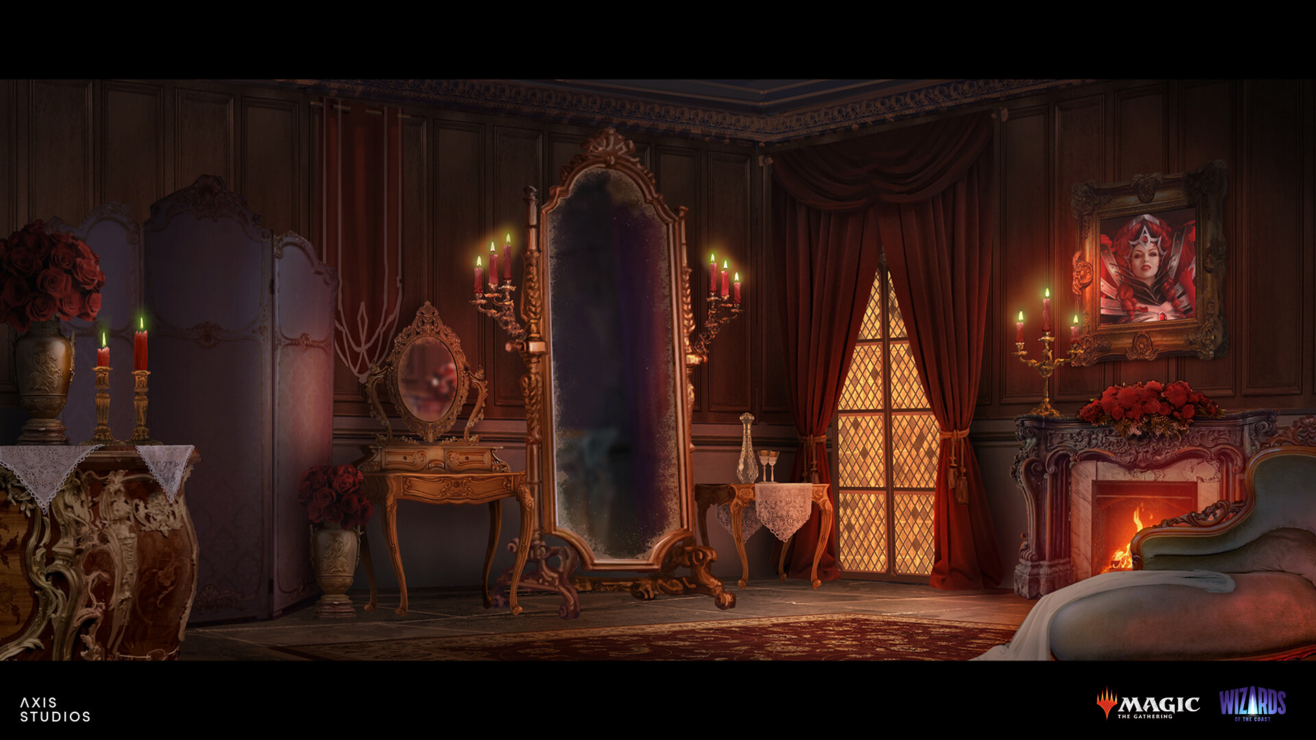 Axis Studios - Magic The Gathering: Crimson Vow- Environments