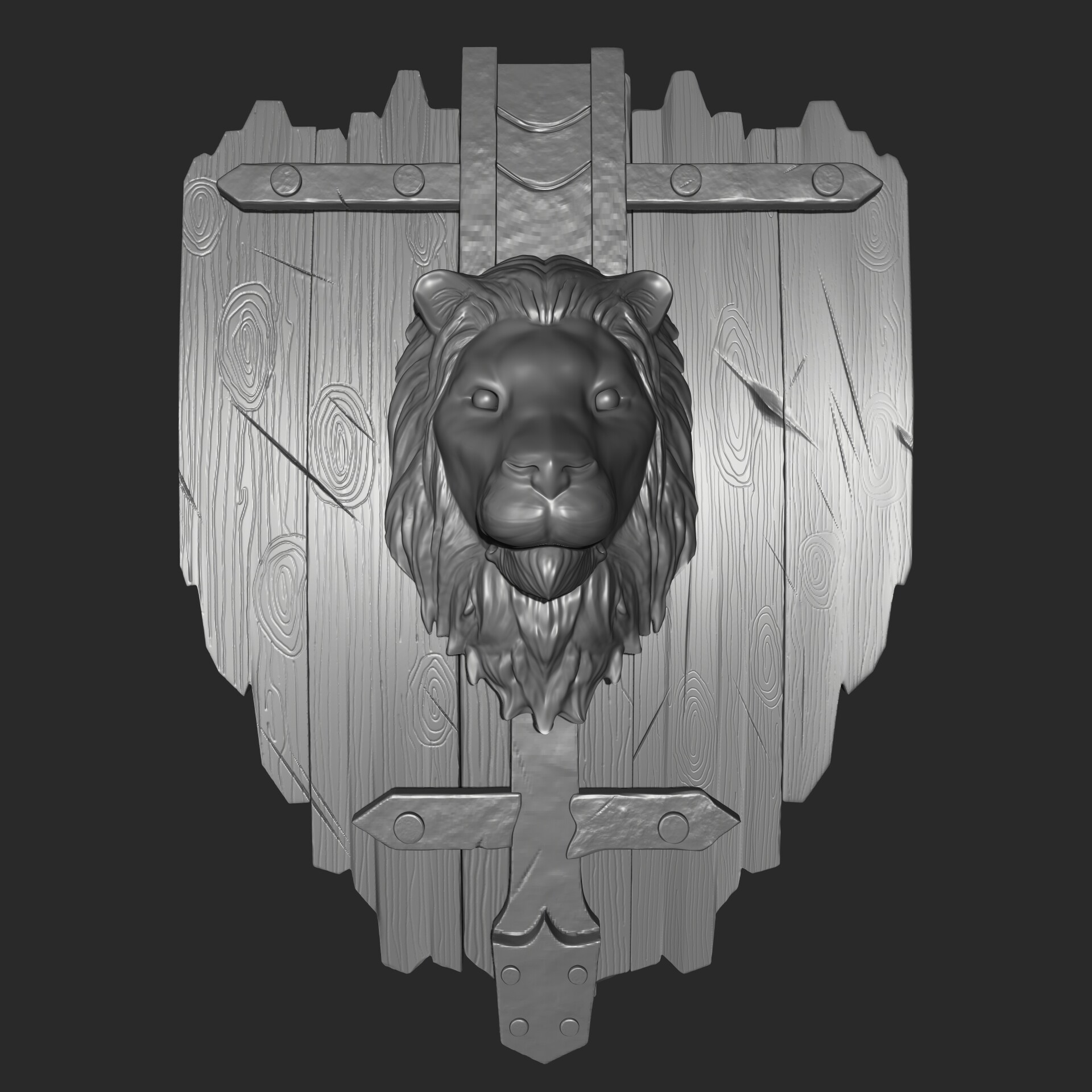 ArtStation - Stylized shield