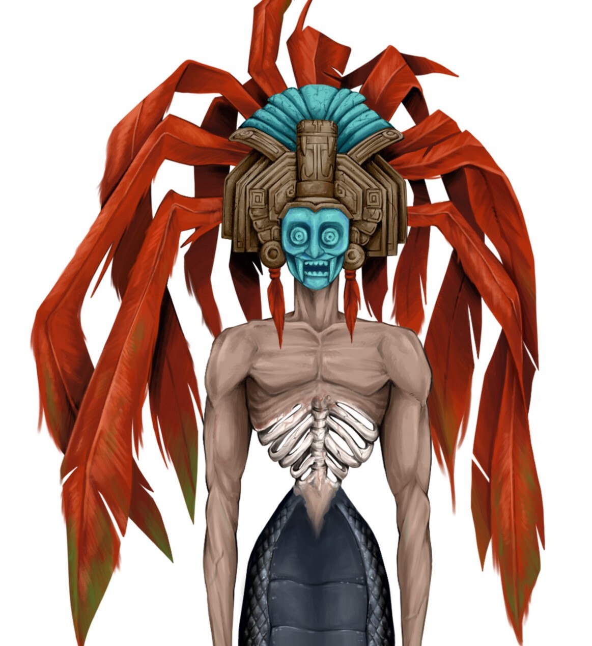 ArtStation - The God of Snake