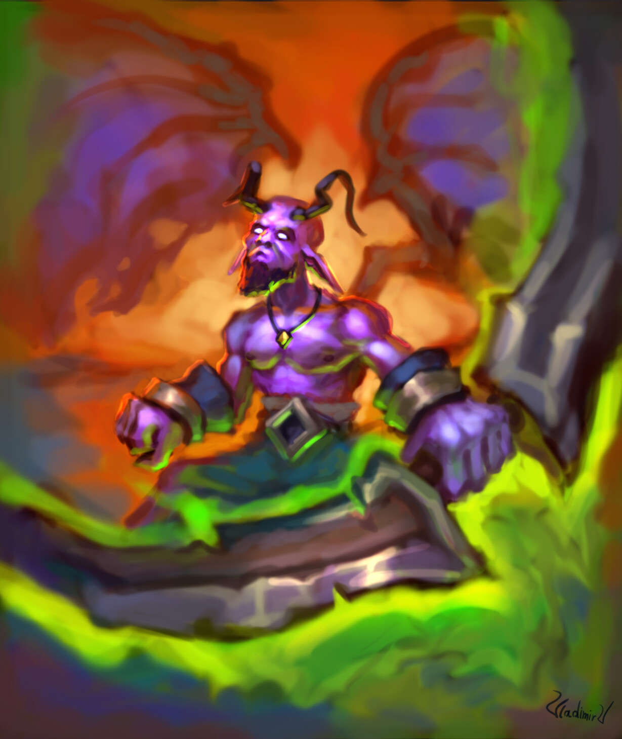 ArtStation - demon hunter