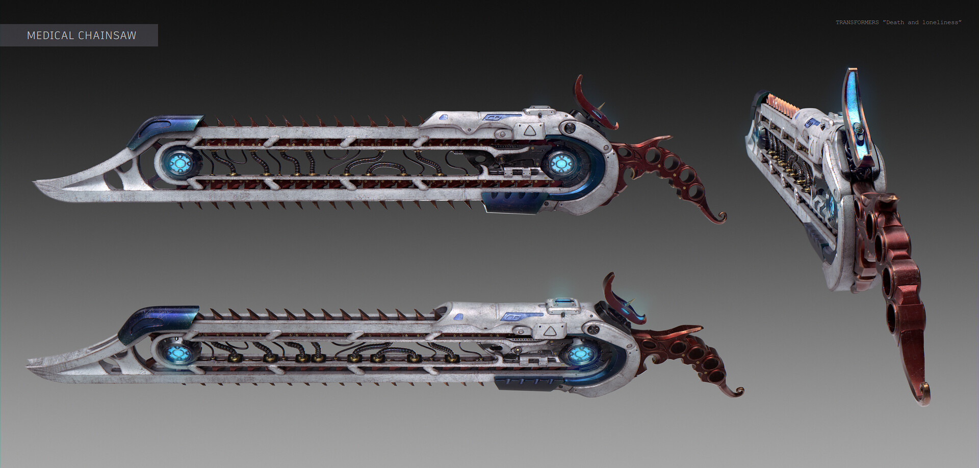 ArtStation - Landlords' medical chainsaw