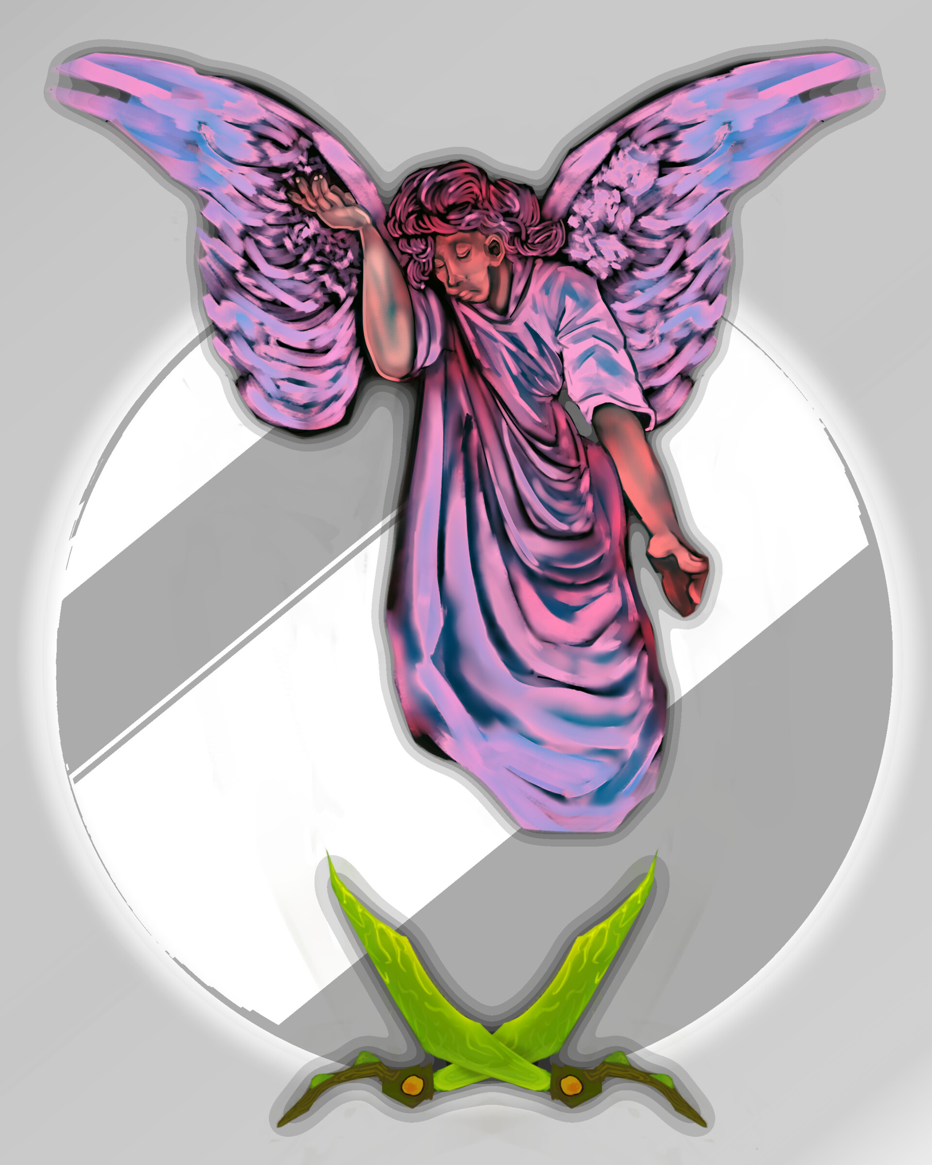 ArtStation - Dagger + Angel (Late Inktober Designs)