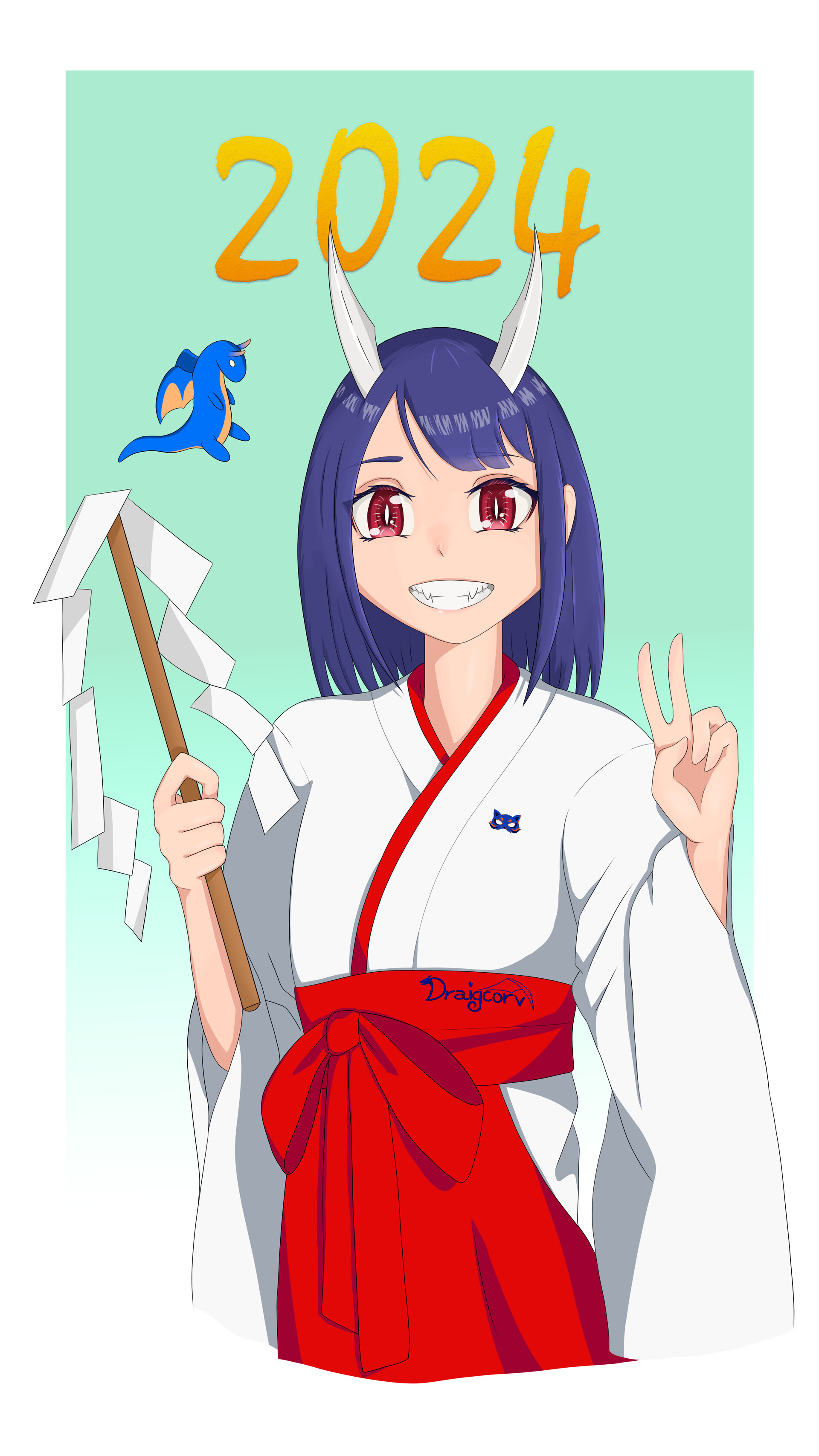 ArtStation - Aoki Ruri Dragon