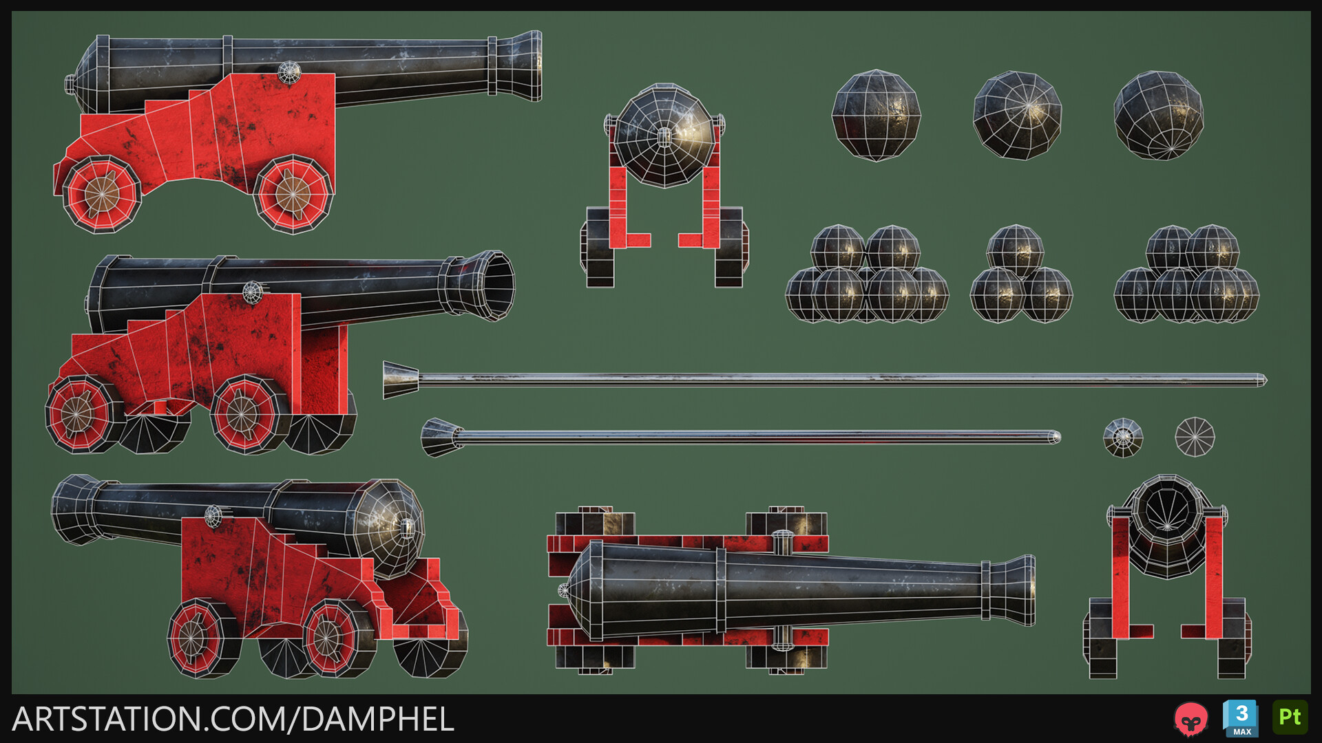 Denis Pineda - Spanish Soldier & Cannon | Omoa - Honduras Ancestral App